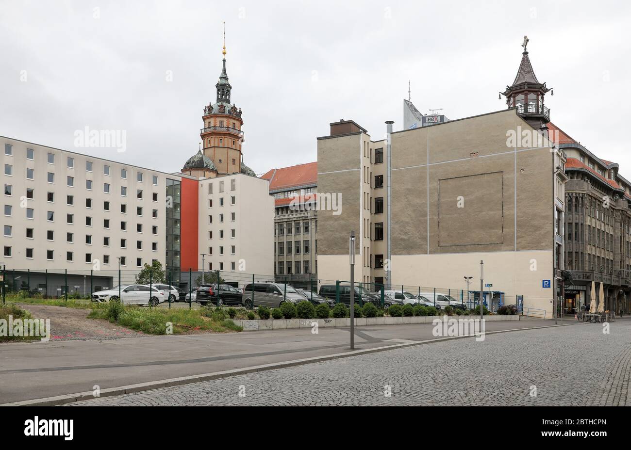 Leipzig, Germany. 25th May, 2020. View of the wasteland used as a ...