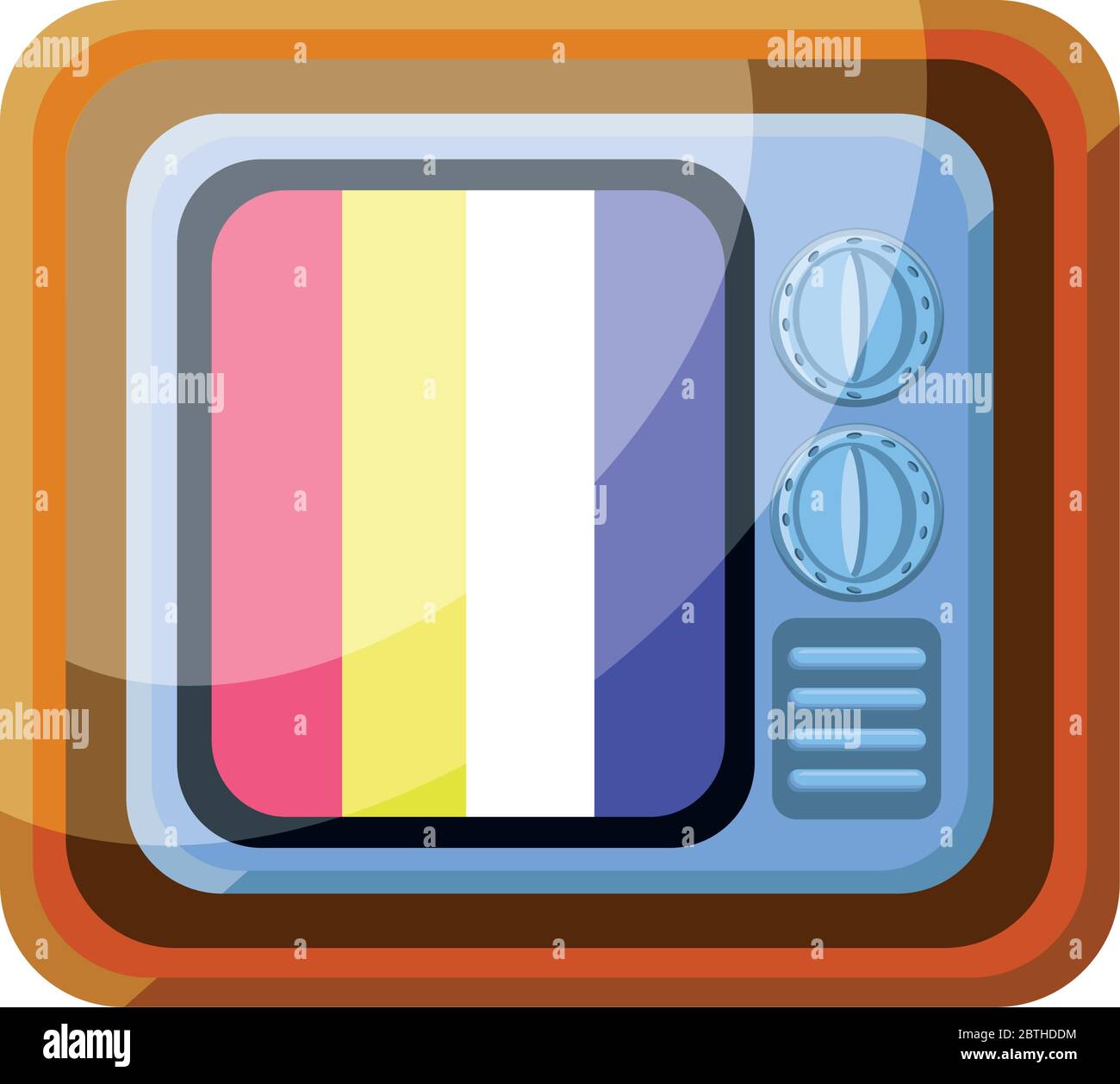 tv app icon on white background vector illustration design Stock Vector ...