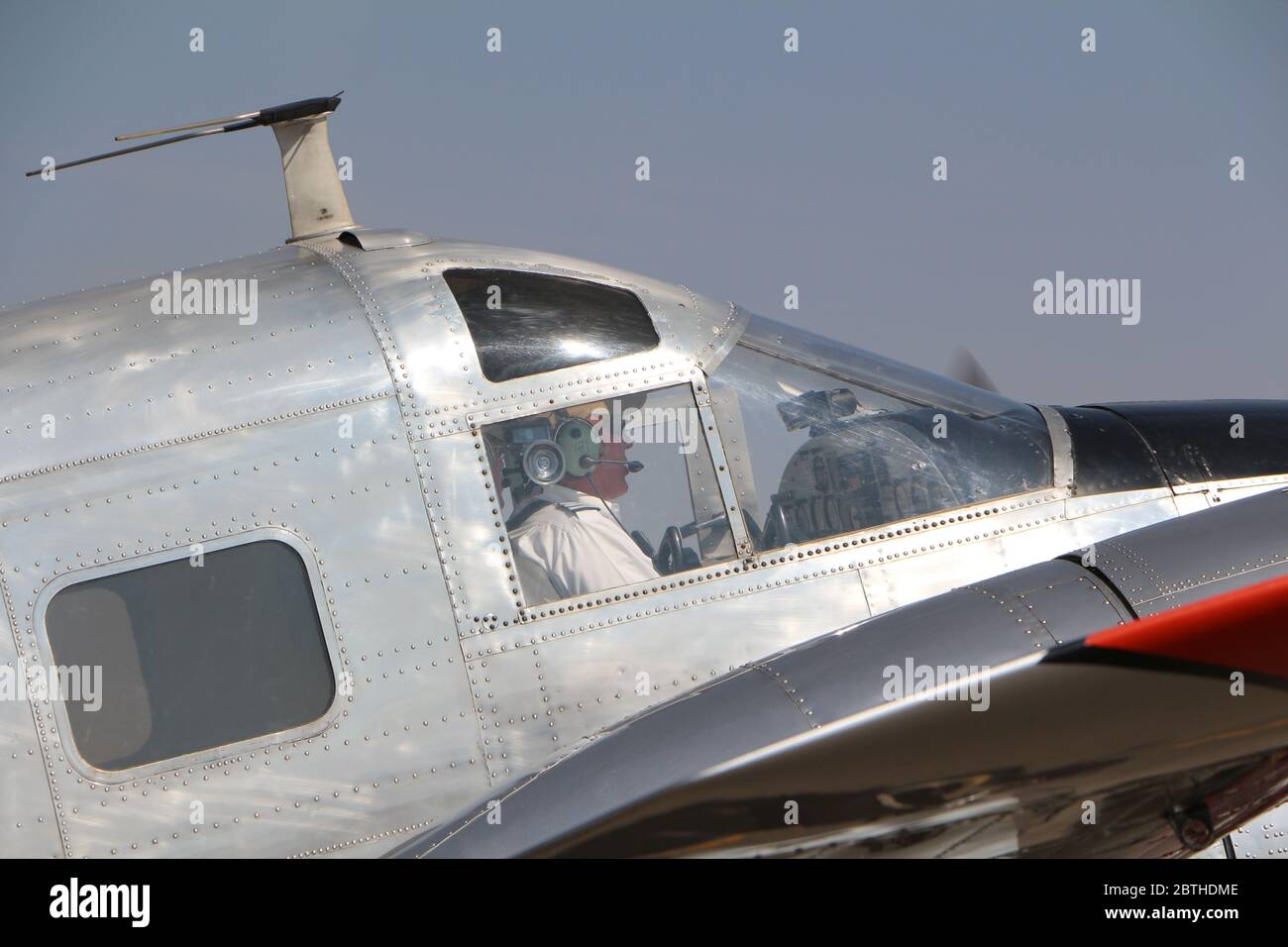 Beech 18 aircraft hi-res stock photography and images - Alamy