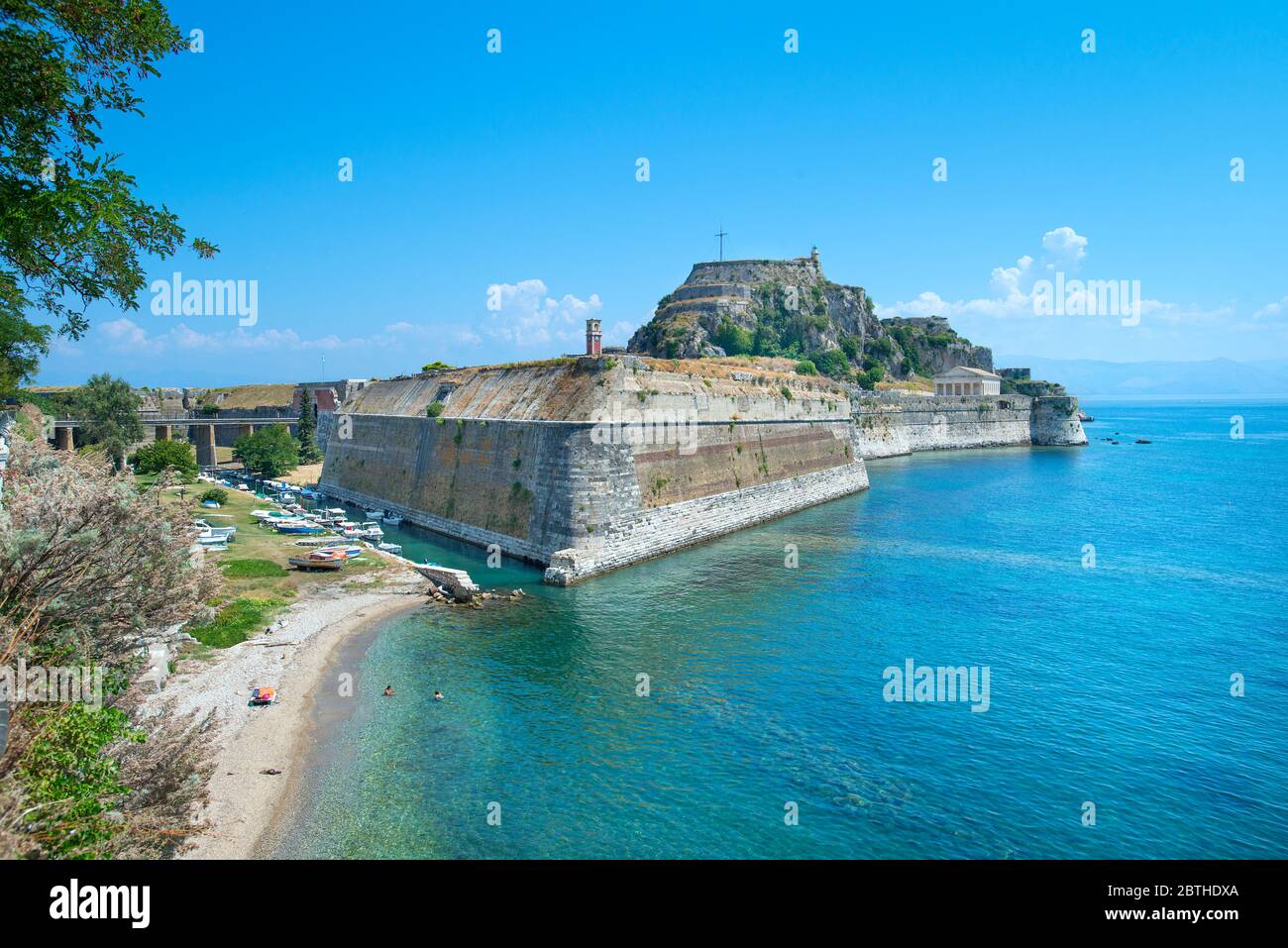 The Old Fortress Corfu High Resolution Stock Photography and Images - Alamy