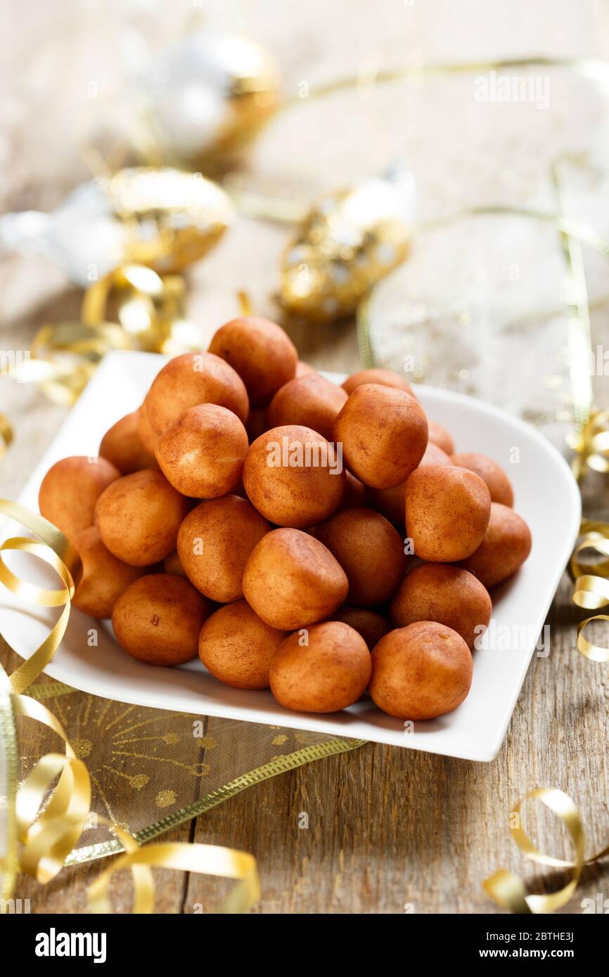 Traditional homemade marzipan sweets Stock Photo - Alamy