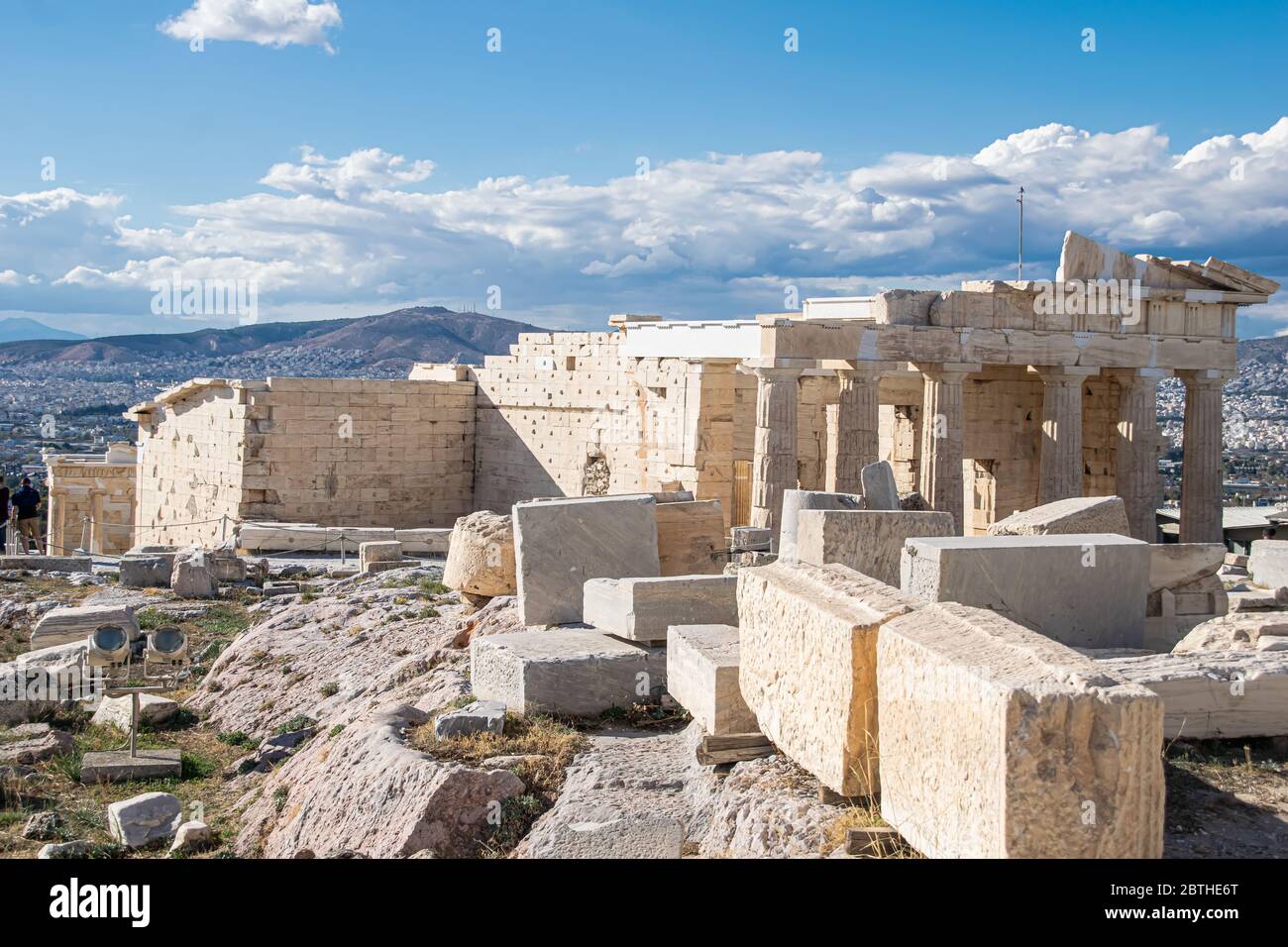 HISTORICAL ARCHITECTURE FROM ACROPOLIS, ATHENS Stock Photo - Alamy