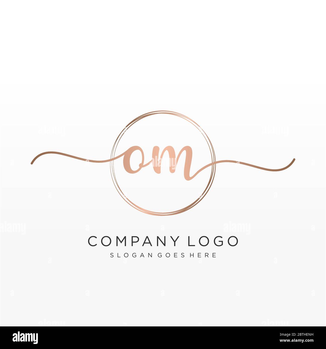 Om initial hi-res stock photography and images - Alamy