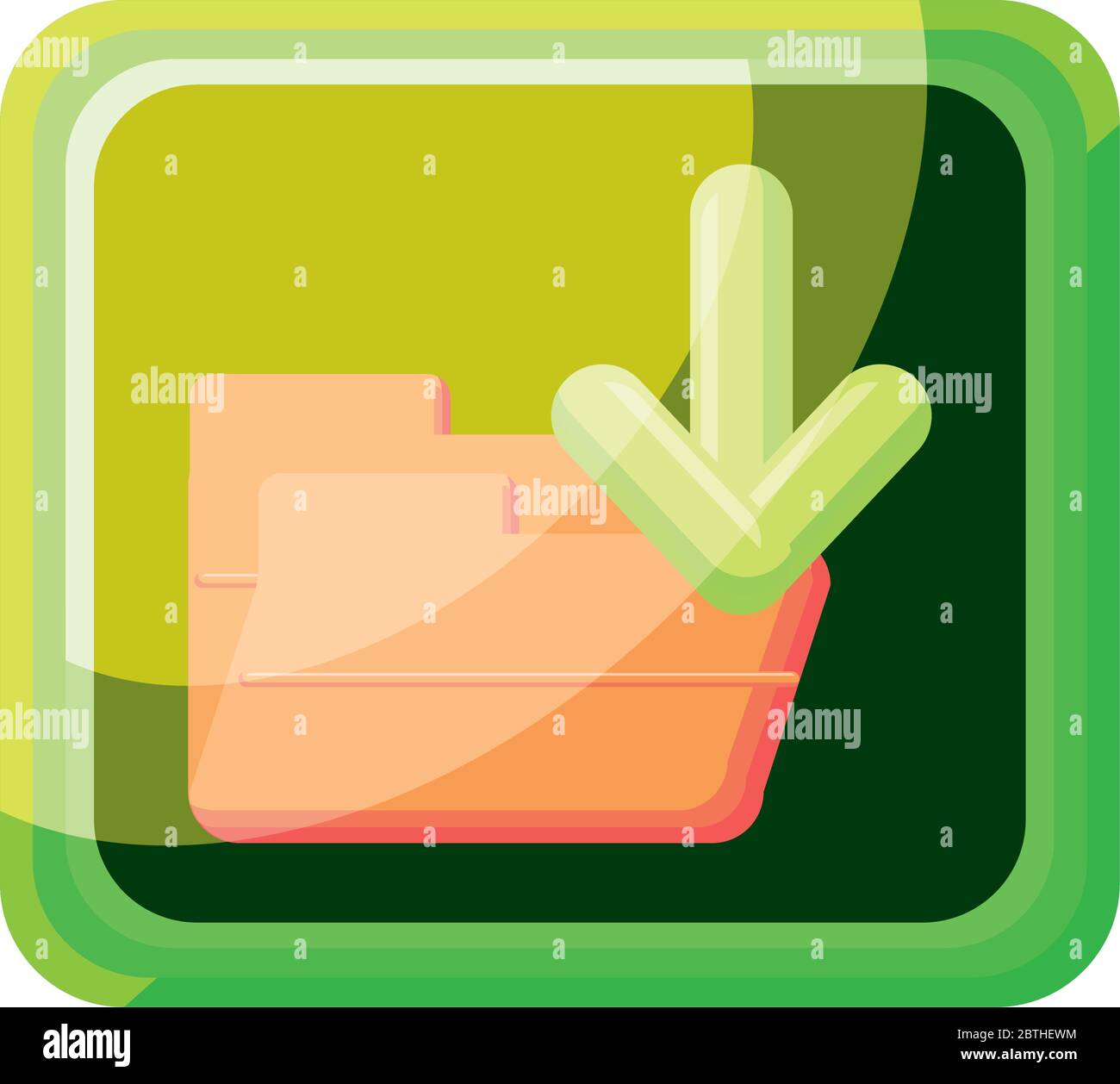 file manager app on white background vector illustration design Stock ...