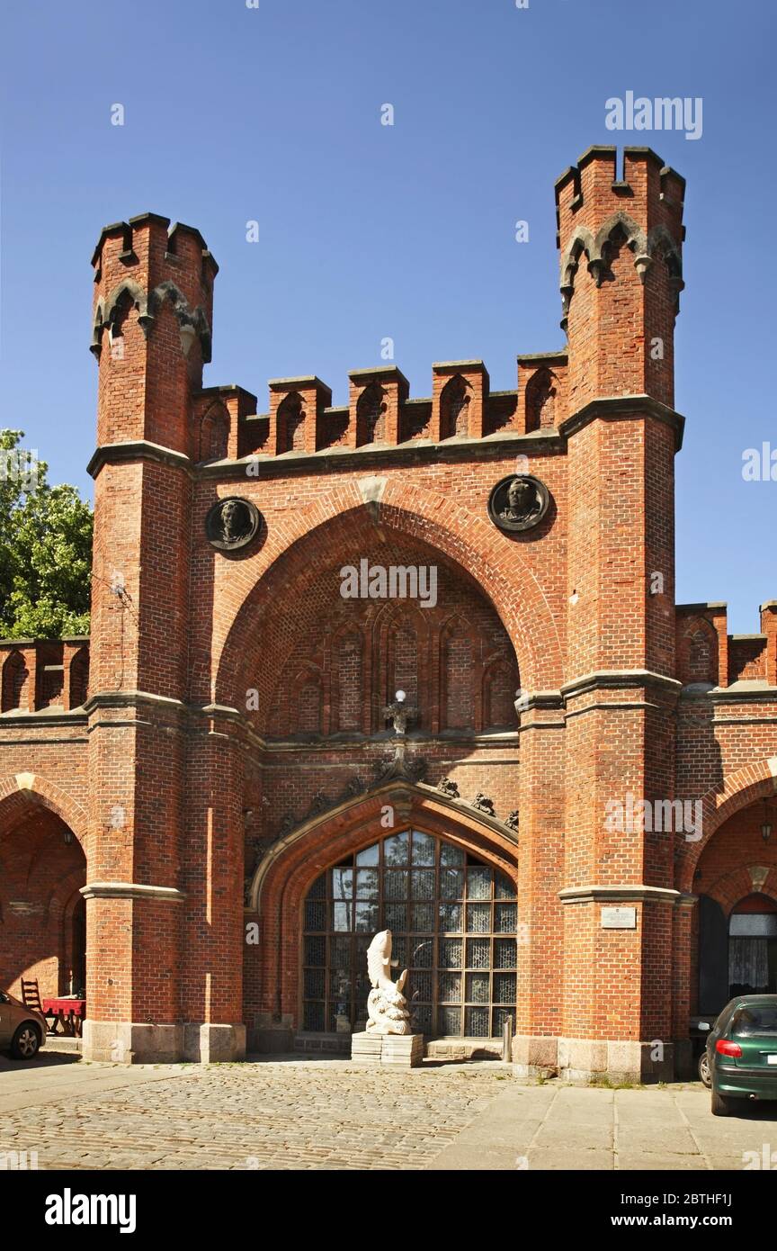 Rossgarten Gate in Kaliningrad. Russia Stock Photo - Alamy