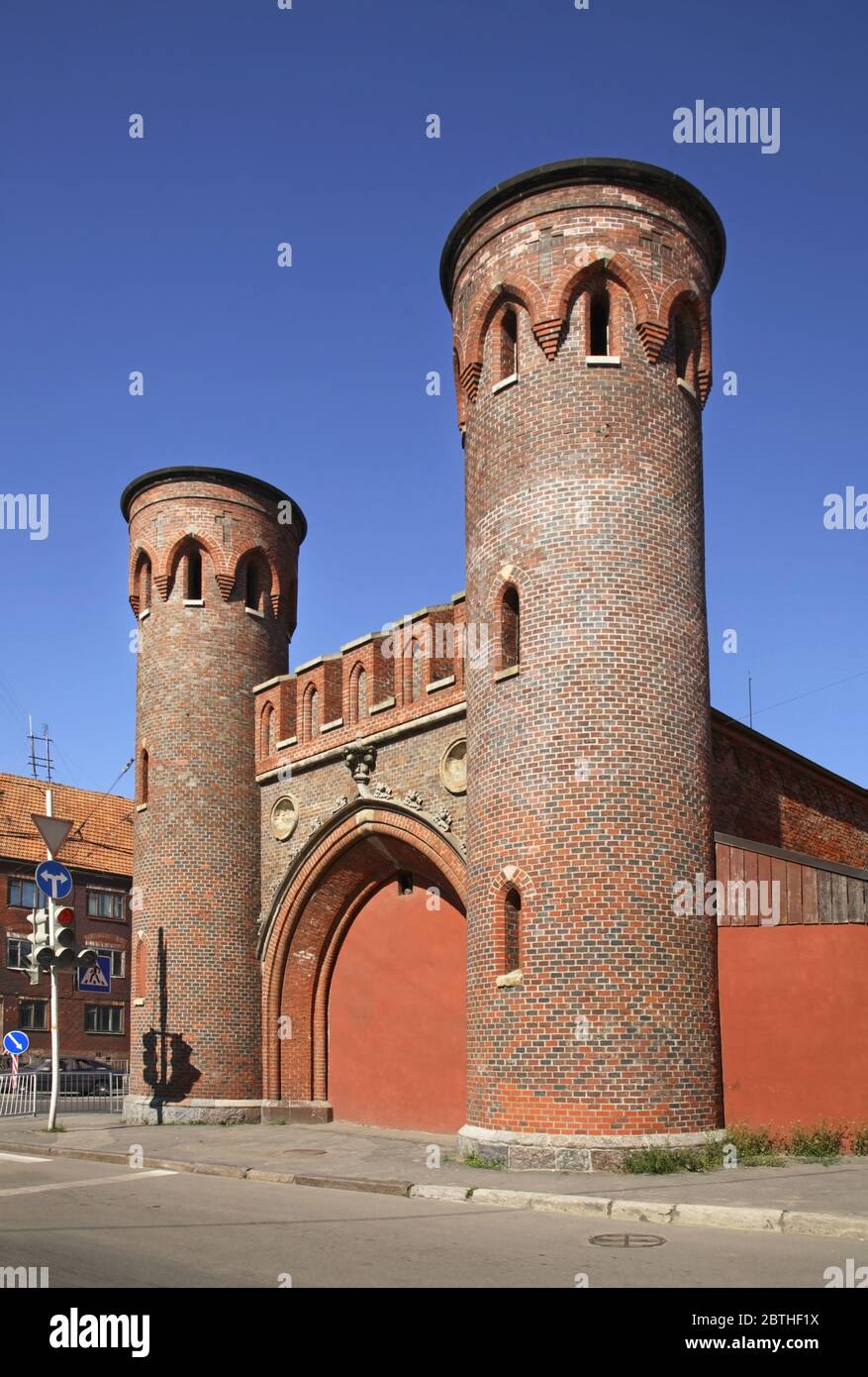 Sackheim Gate in Kaliningrad. Russia Stock Photo - Alamy