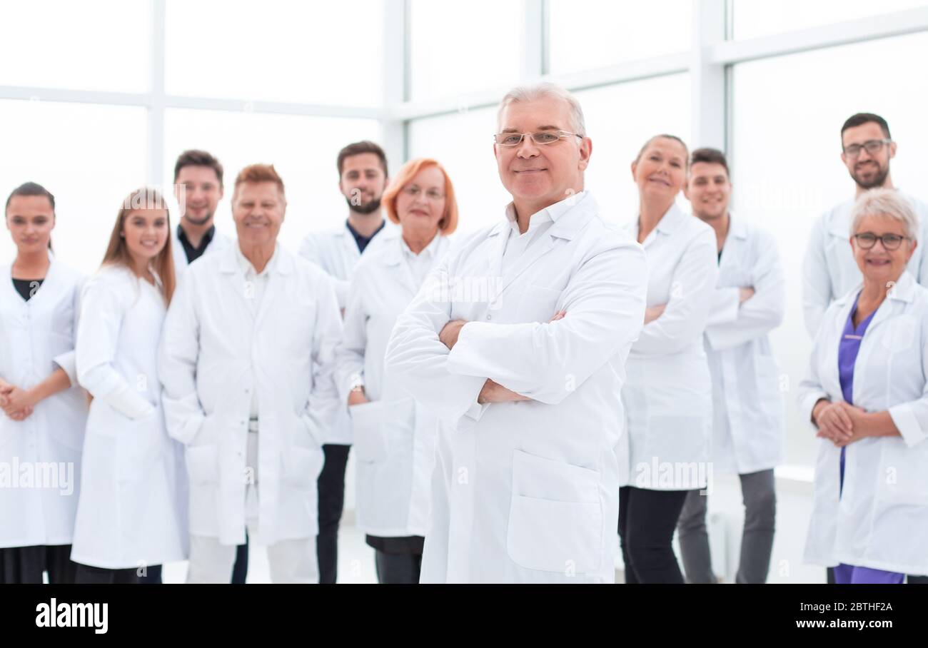 Diverse medical group standing in hi-res stock photography and images ...