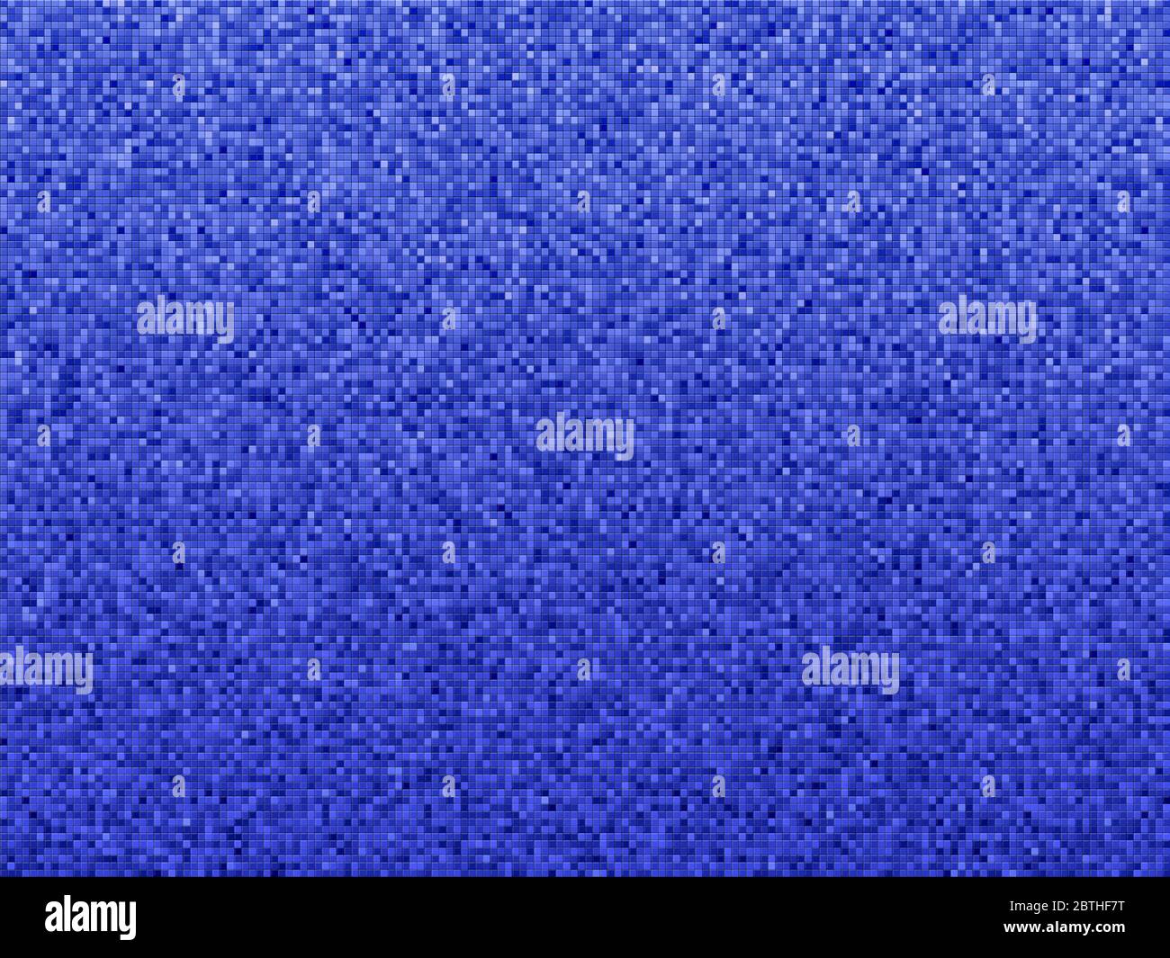 Abstract blue squares pixels background Stock Photo - Alamy