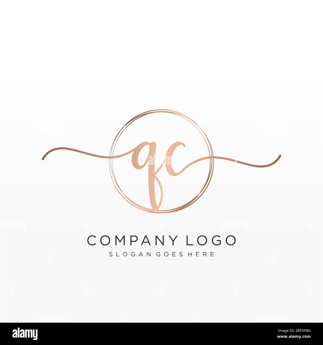 Qc template Stock Vector Images - Alamy