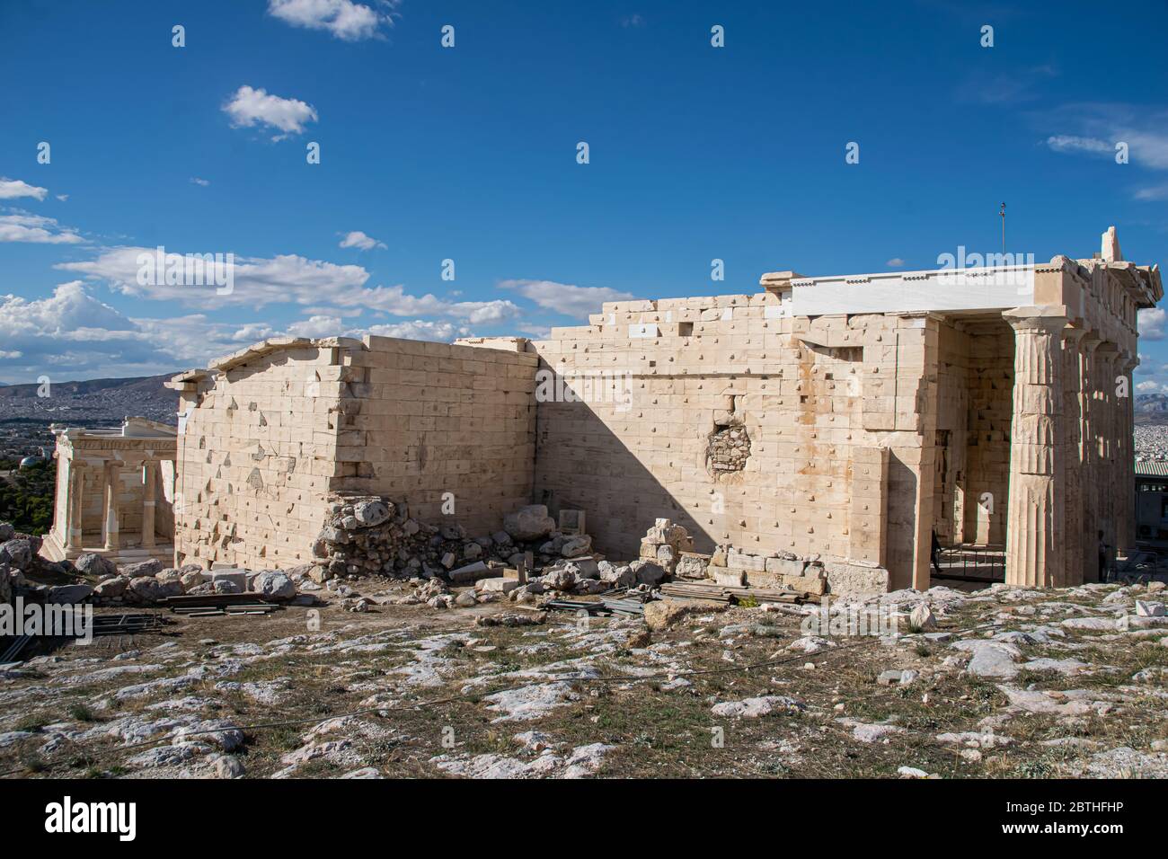 HISTORICAL ARCHITECTURE FROM ACROPOLIS, ATHENS Stock Photo - Alamy