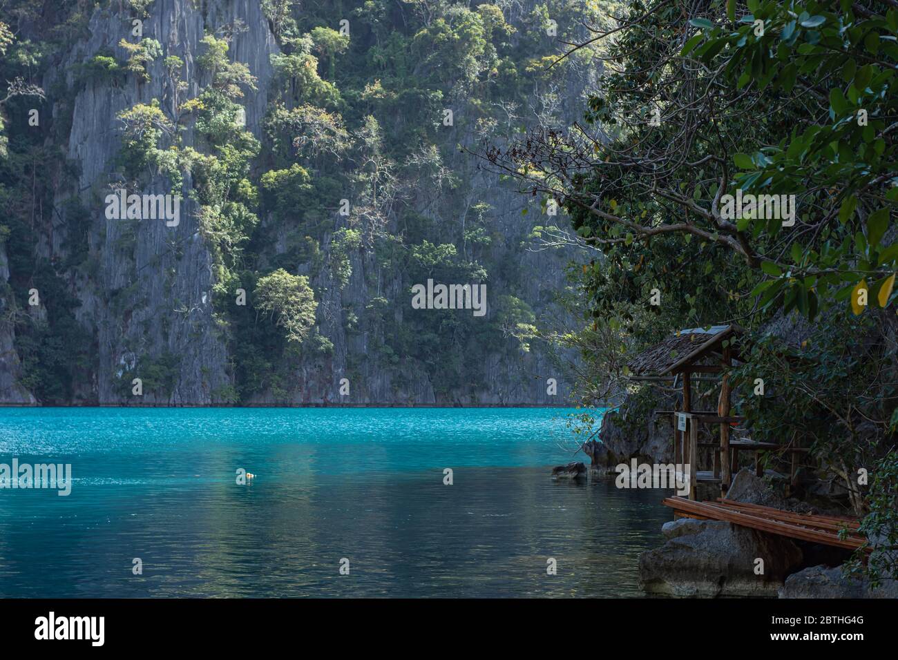 PANORAMIC LANDSCAPE, BEACH VIEW FROM PHILIPPINES, PALAWAN, 2019 Stock ...