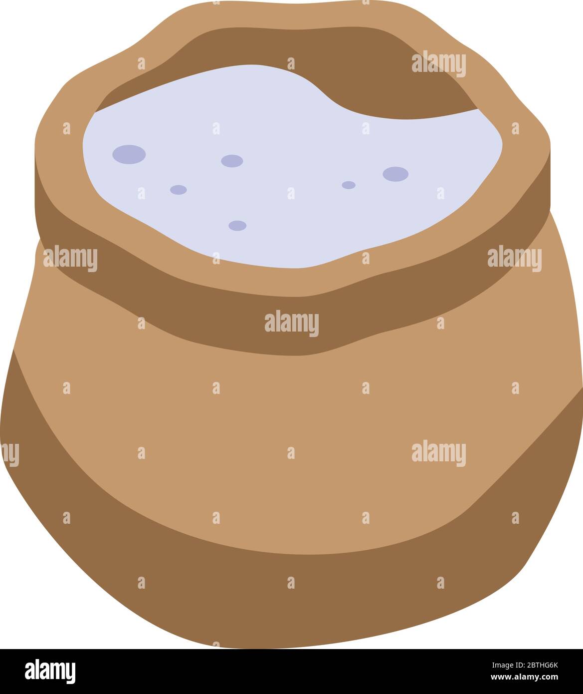 Flour sack icon, isometric style Stock Vector Image & Art - Alamy