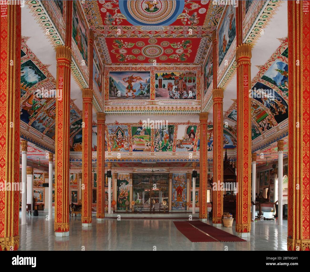 Temple interior vientiane laos hi-res stock photography and images - Alamy