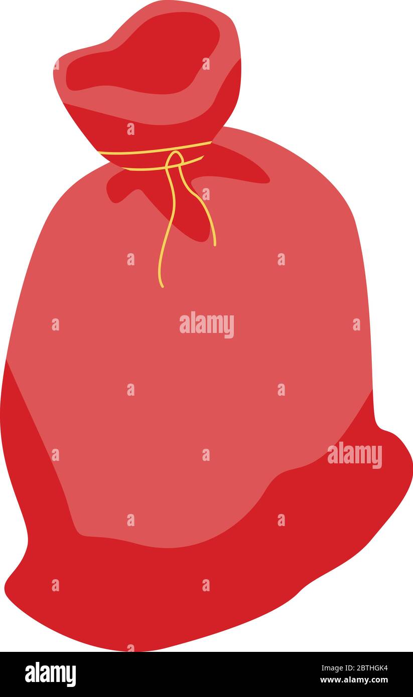 Red textile sack icon, isometric style Stock Vector Image & Art - Alamy