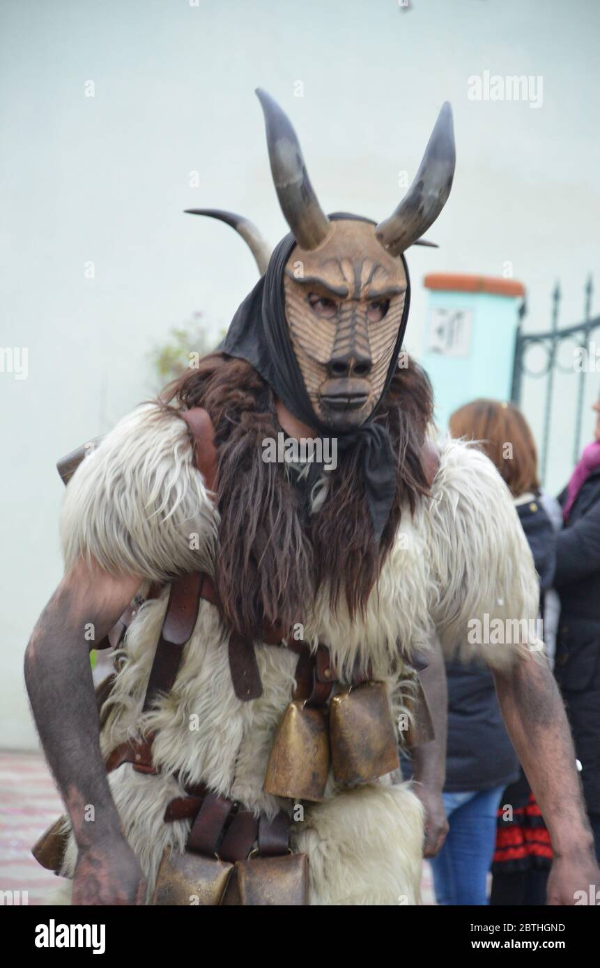 Traditional masks of Sardinia Stock Photo - Alamy