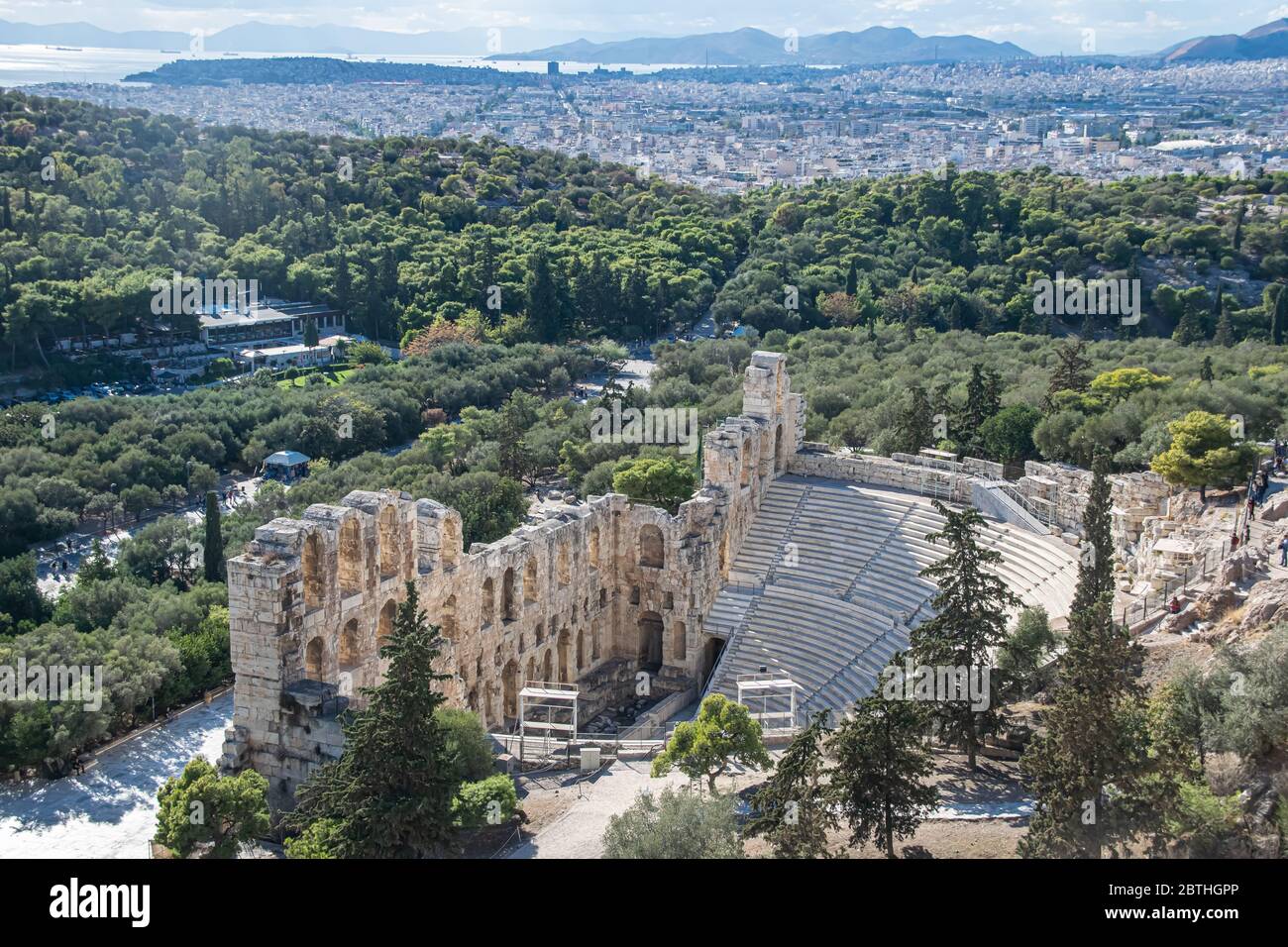 HISTORICAL ARCHITECTURE FROM ACROPOLIS, ATHENS Stock Photo - Alamy