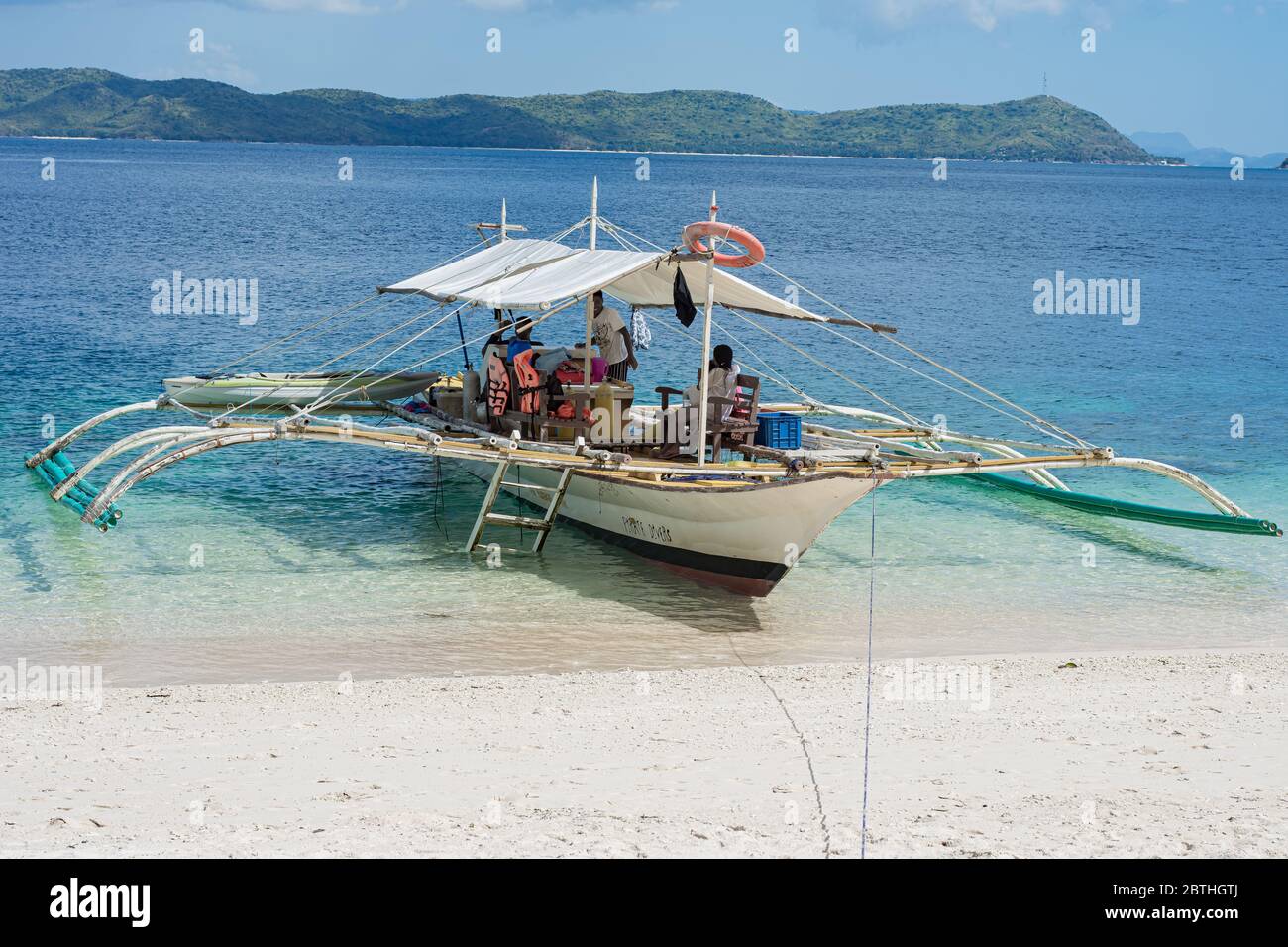 PANORAMIC LANDSCAPE, BEACH VIEW FROM PHILIPPINES, PALAWAN, 2019 Stock ...