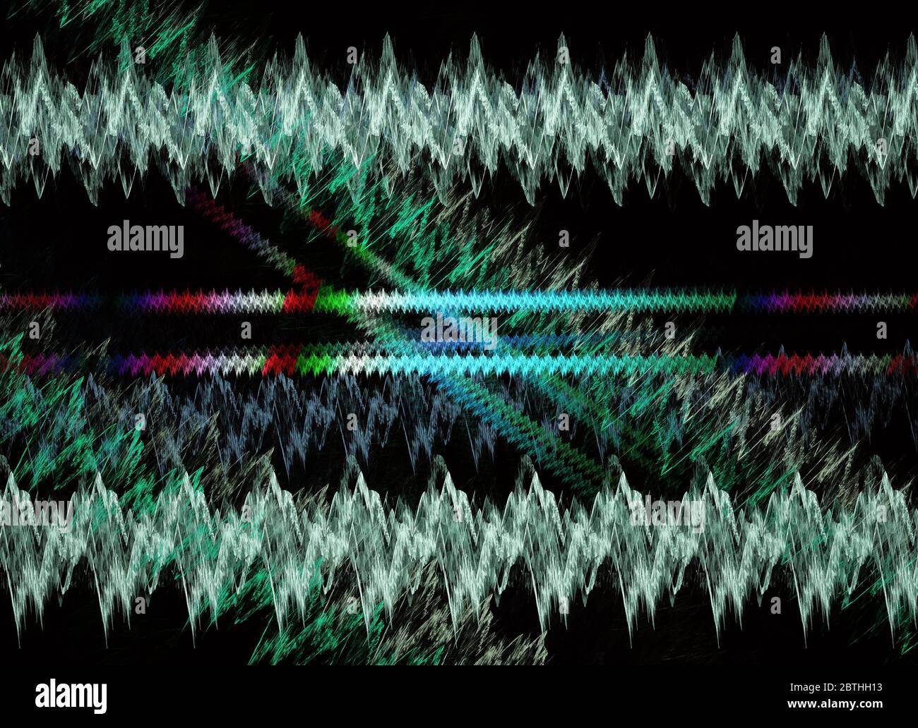 Technological textured background. Fractal graphics. Science and ...