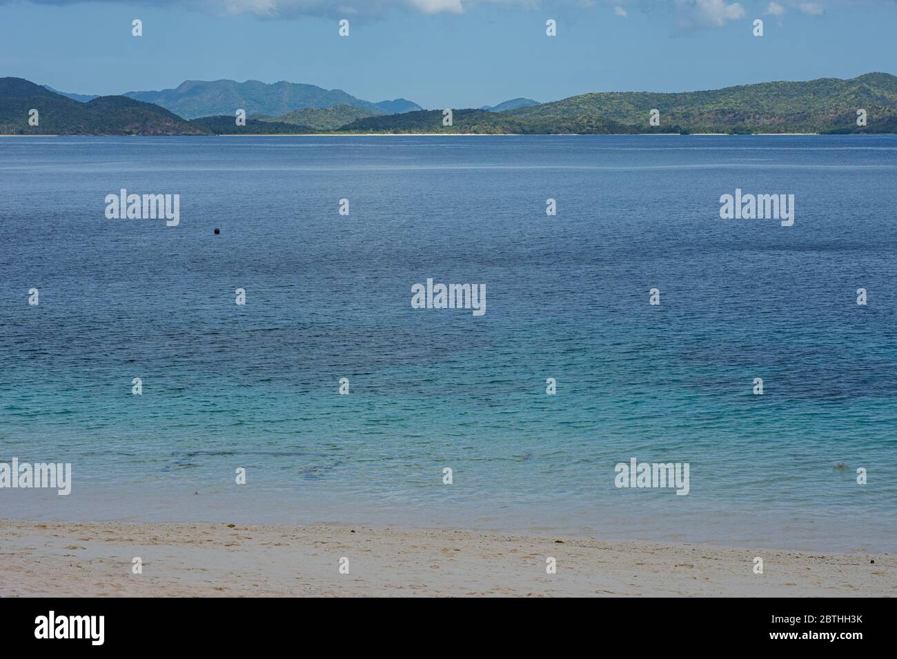 PANORAMIC LANDSCAPE, BEACH VIEW FROM PHILIPPINES, PALAWAN, 2019 Stock ...