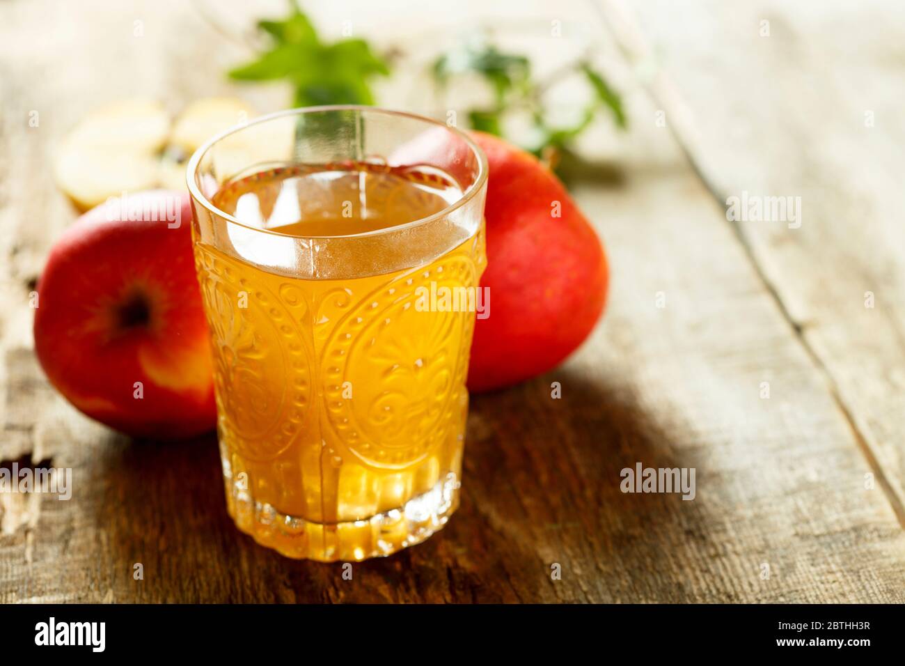 Refreshing apple juice Stock Photo - Alamy