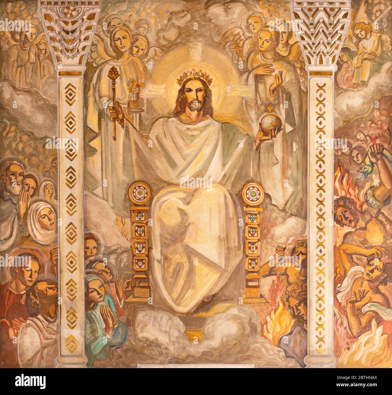 Judgment christ hi-res stock photography and images - Alamy