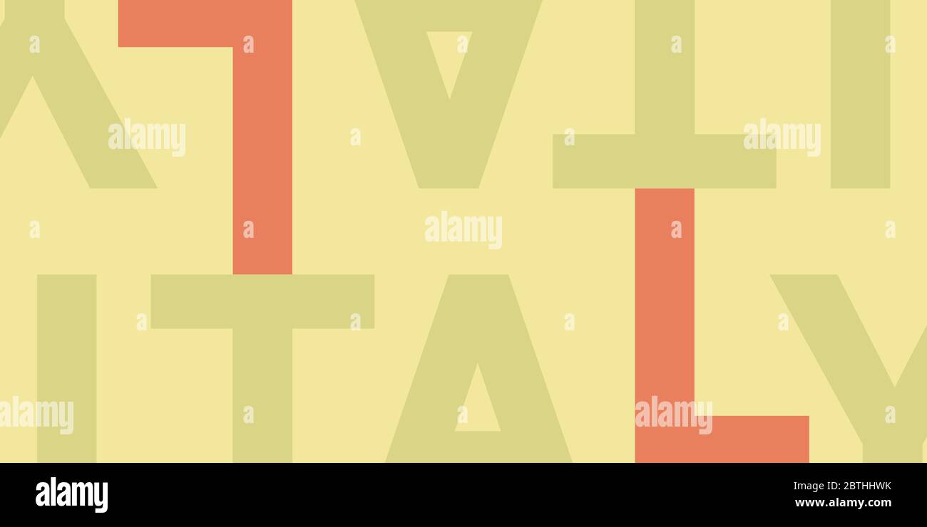 Italy - editable horizontal 16х9 background template. Stylish cropped ...