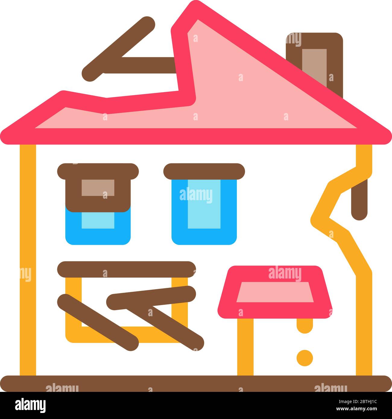 ruined house icon vector outline illustration Stock Vector Image & Art ... ruined house icon vector outline illustration Stock Vector Image & Art ...