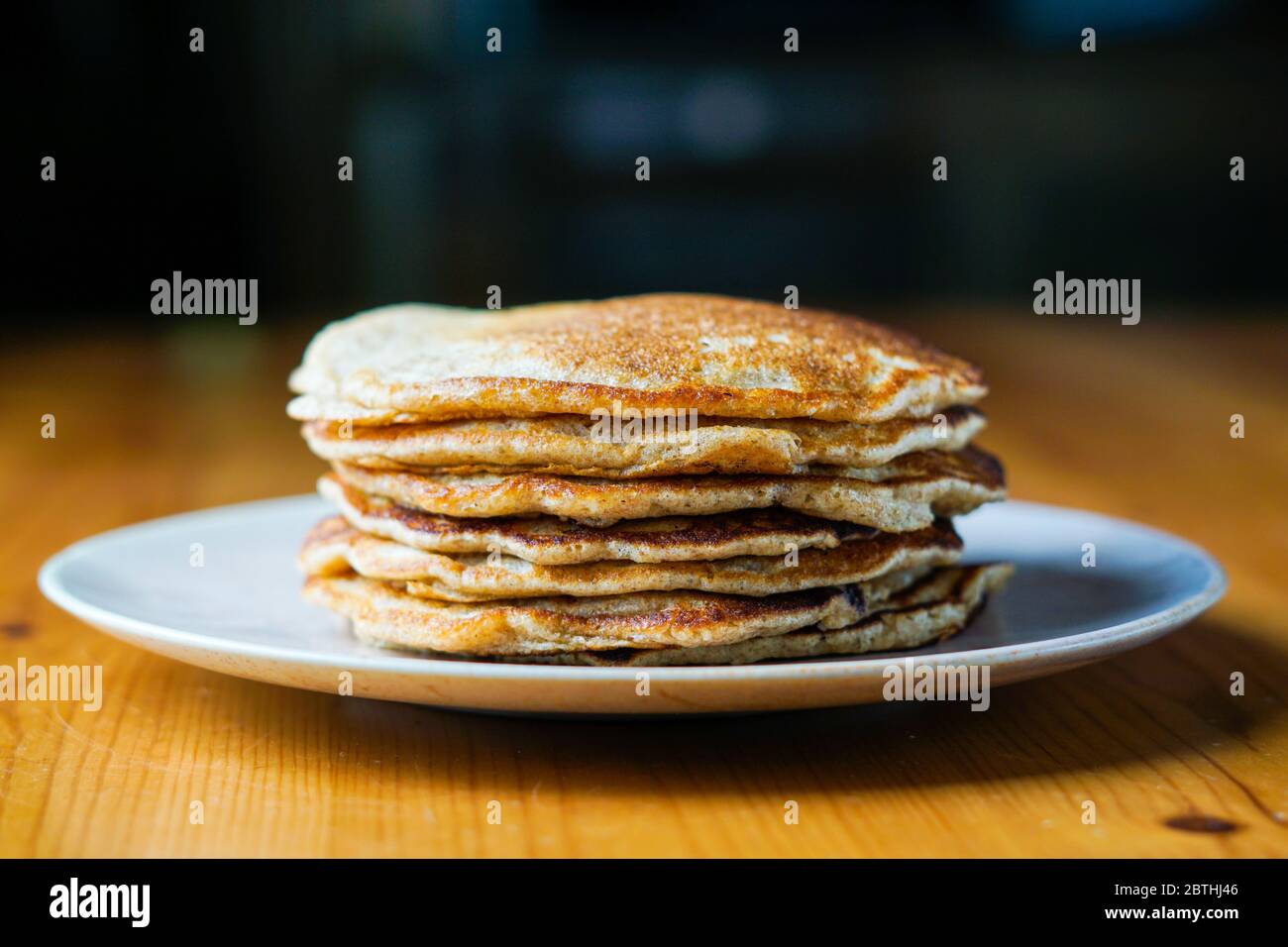 Stack of Pancakes Stock Photo - Alamy