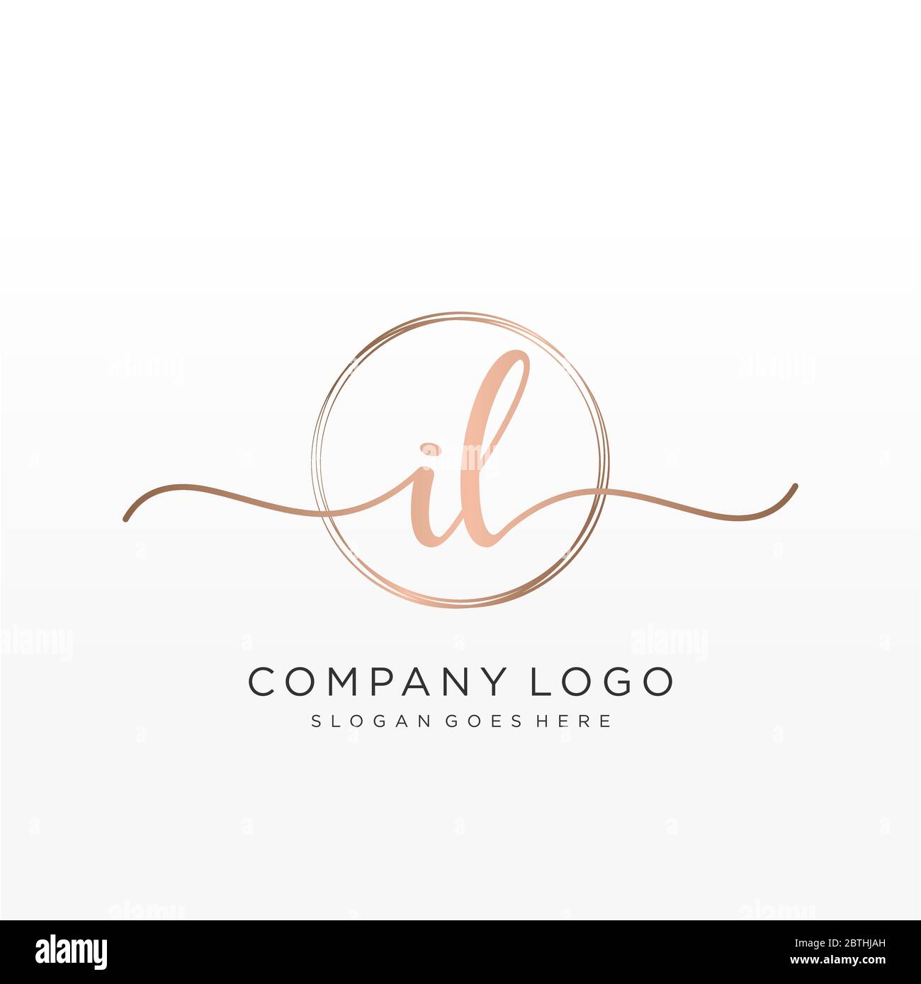 Il Initials Vector Vectors High Resolution Stock Photography and Images ...