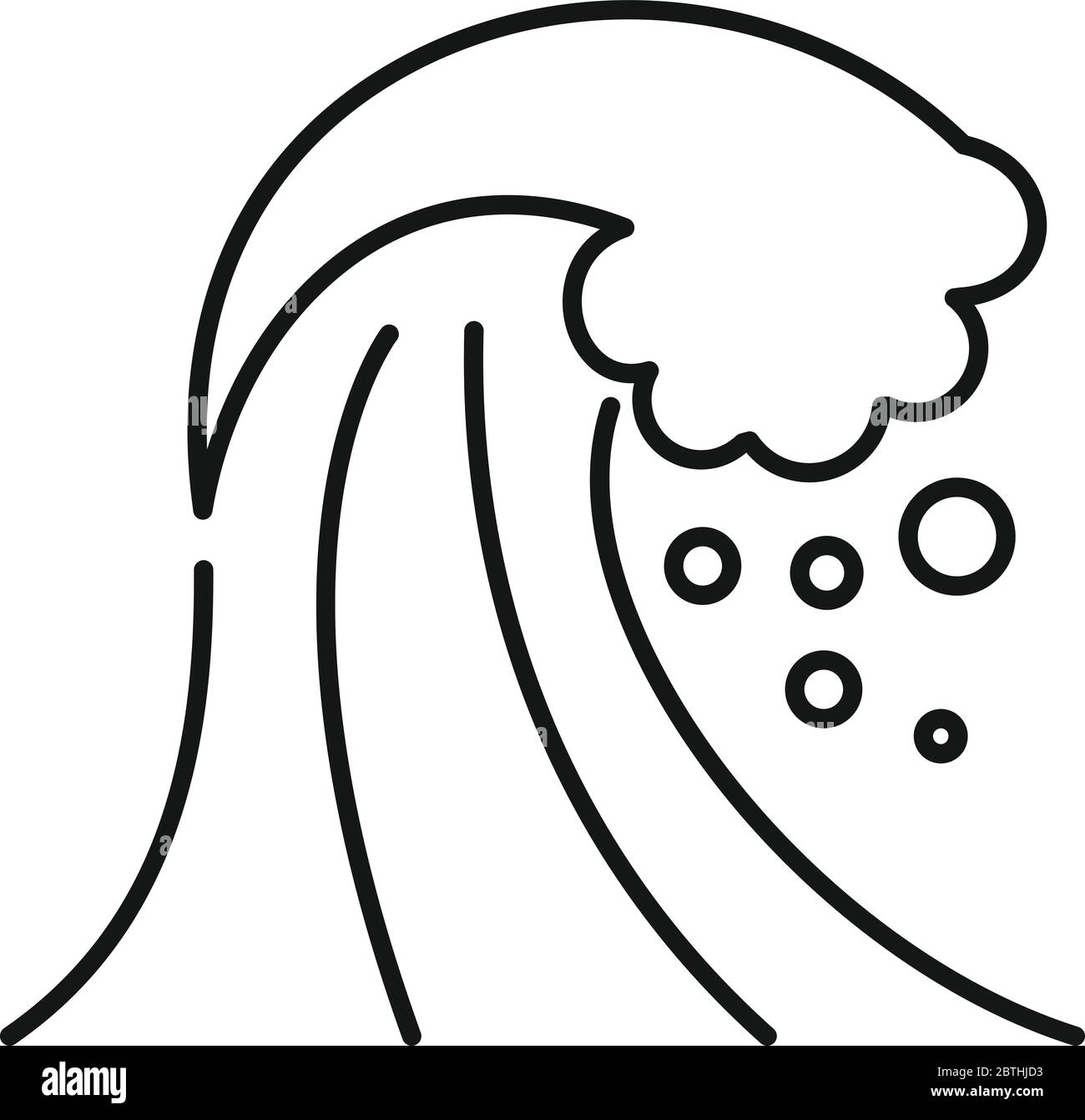 Tsunami Black and White Stock Photos & Images - Alamy