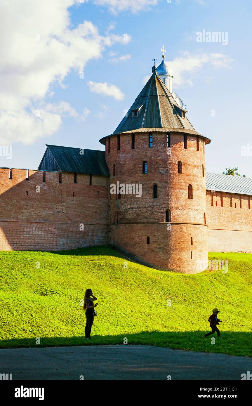 Red Brick Tower High Resolution Stock Photography and Images - Alamy