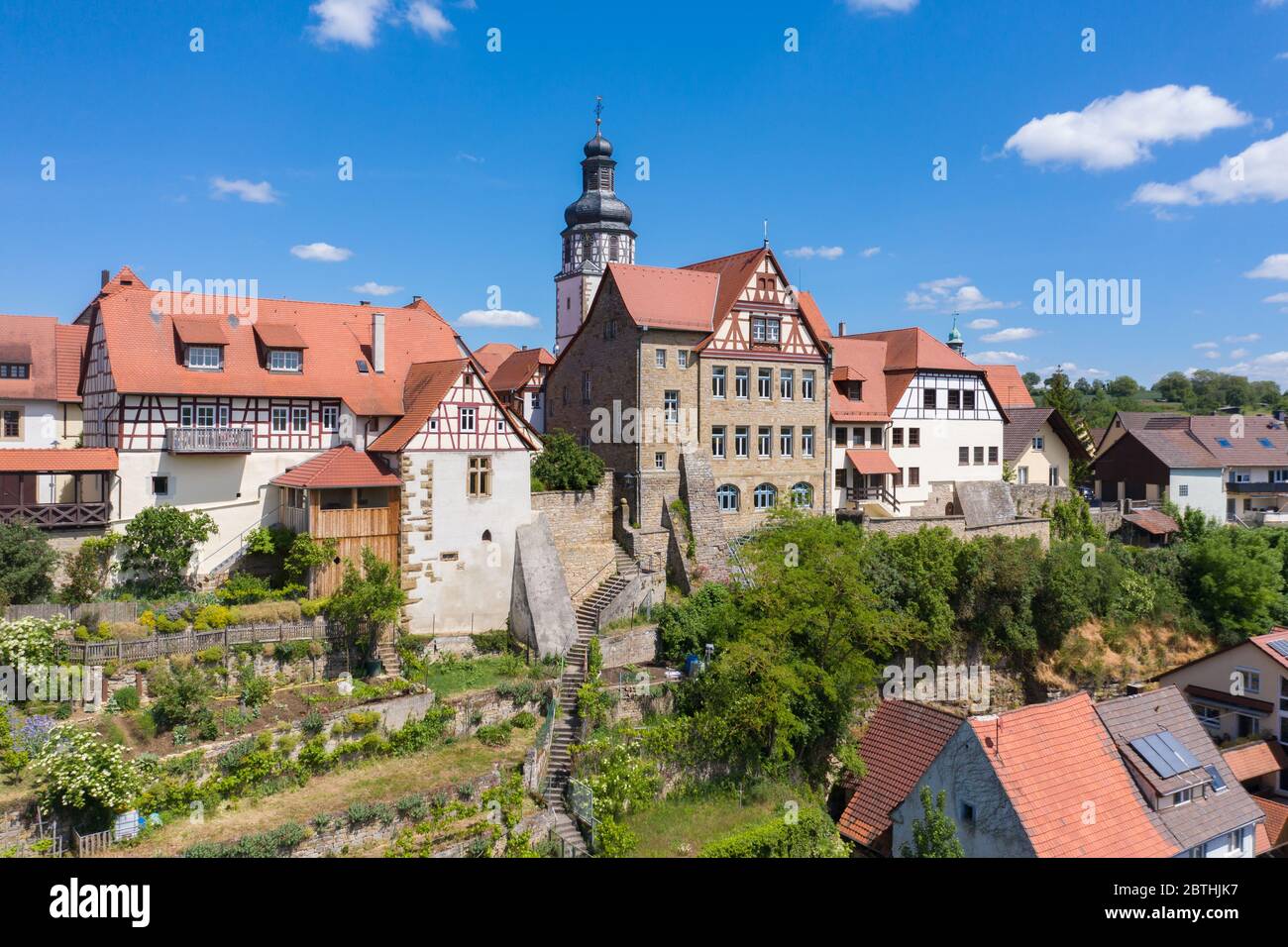 Aerial view city hi-res stock photography and images - Alamy