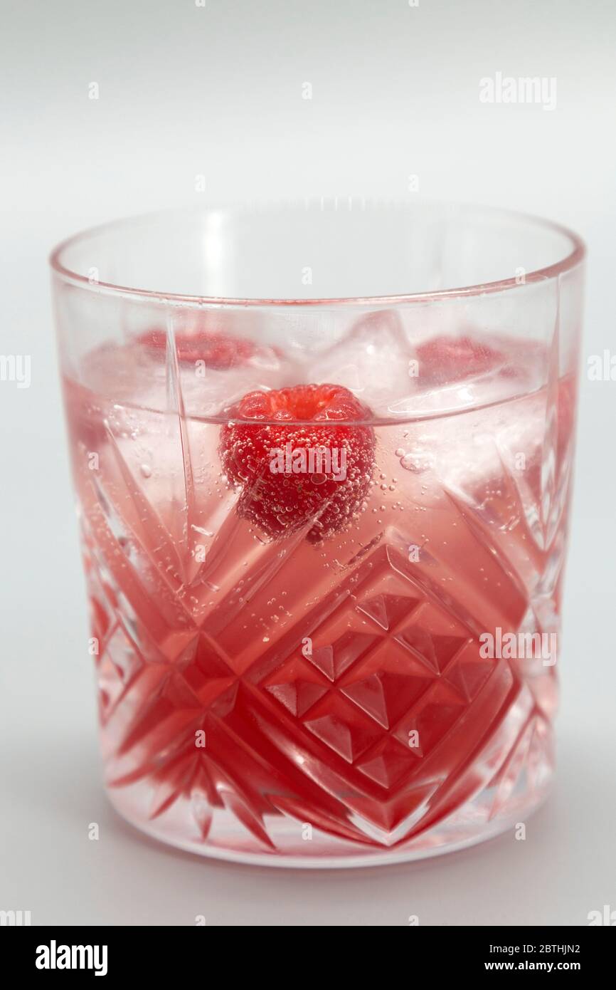 A Bramble served in an Old-fashioned glass. This version of the gin ...