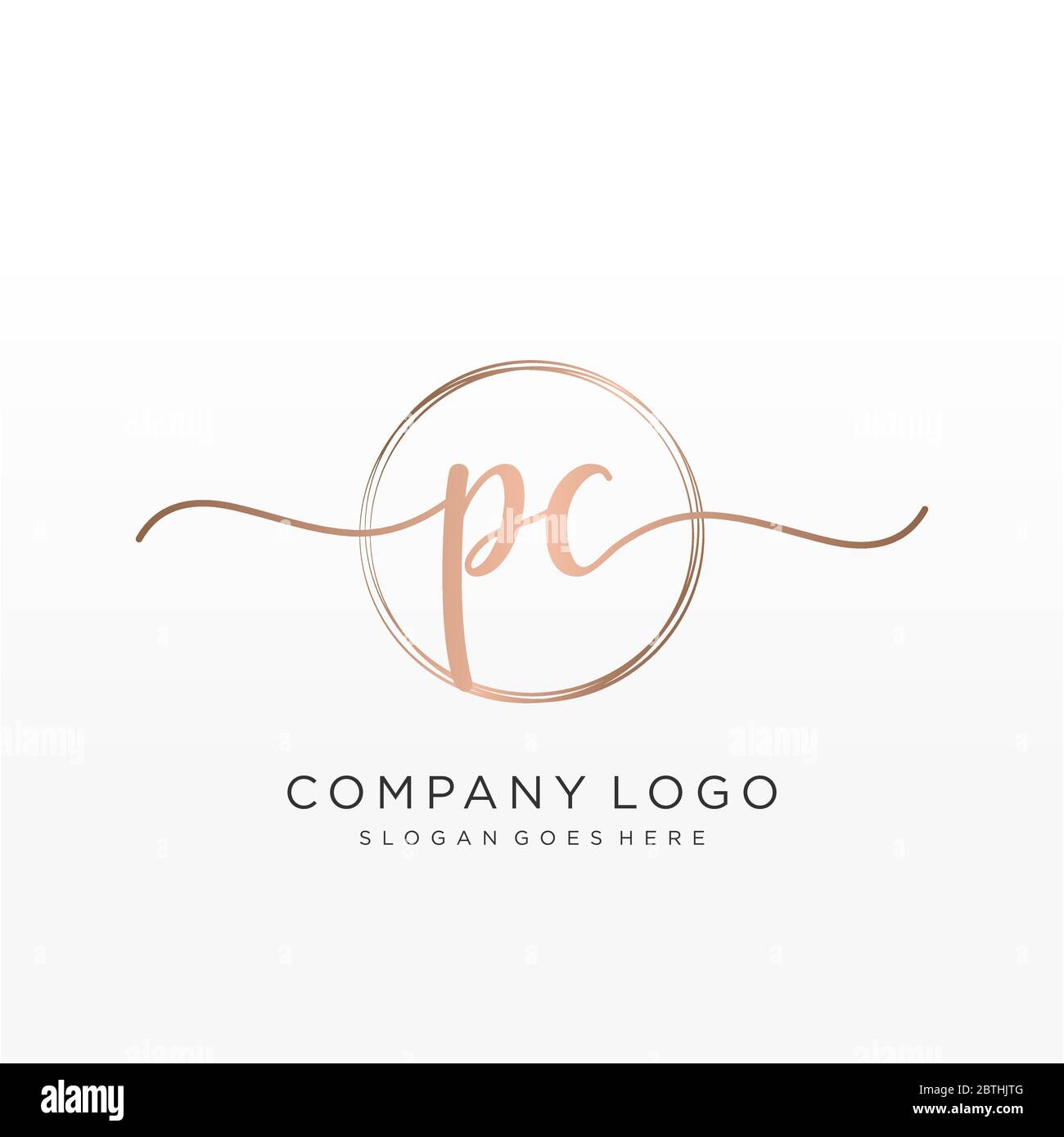 Initial letter pc hi-res stock photography and images - Alamy