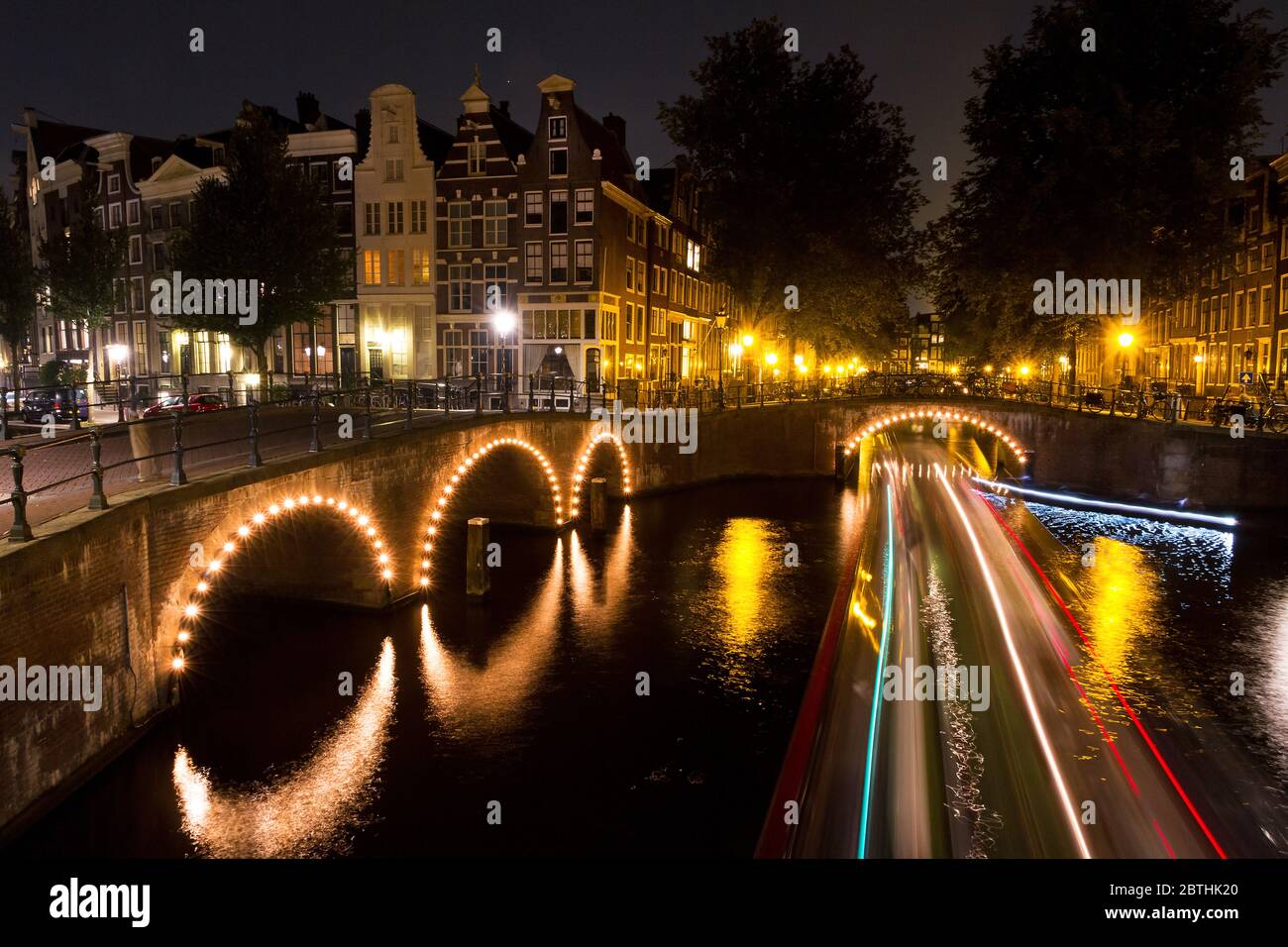 Beautiful view on the canals of Amsterdam, an Unesco world heritage ...