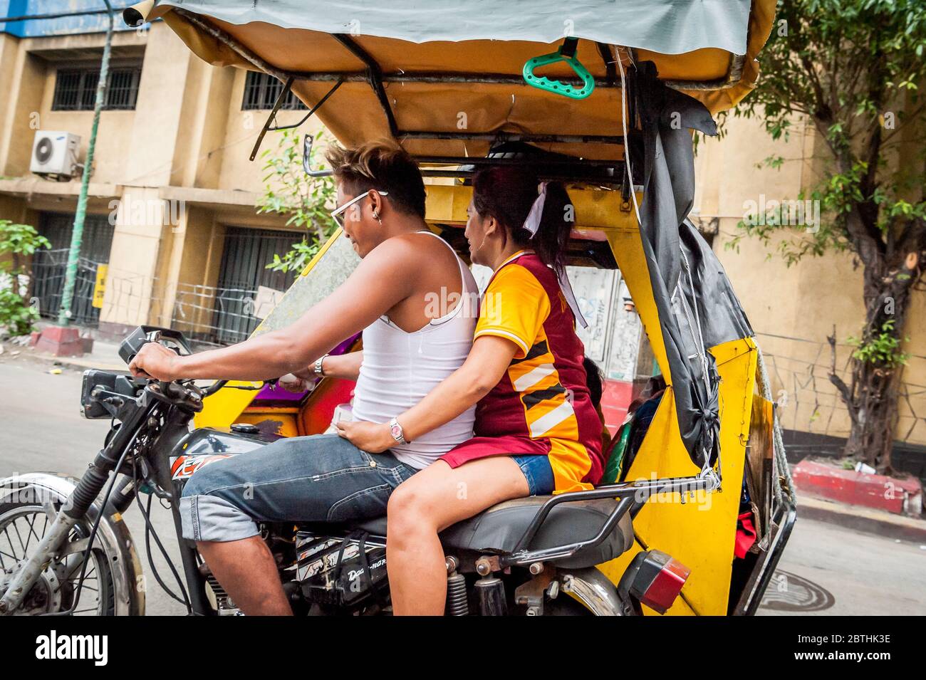 Tricycle transport philippines hi-res stock photography and images - Alamy
