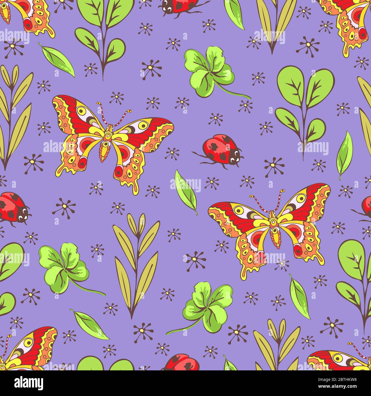 Multi colored butterfly Stock Vector Images - Alamy