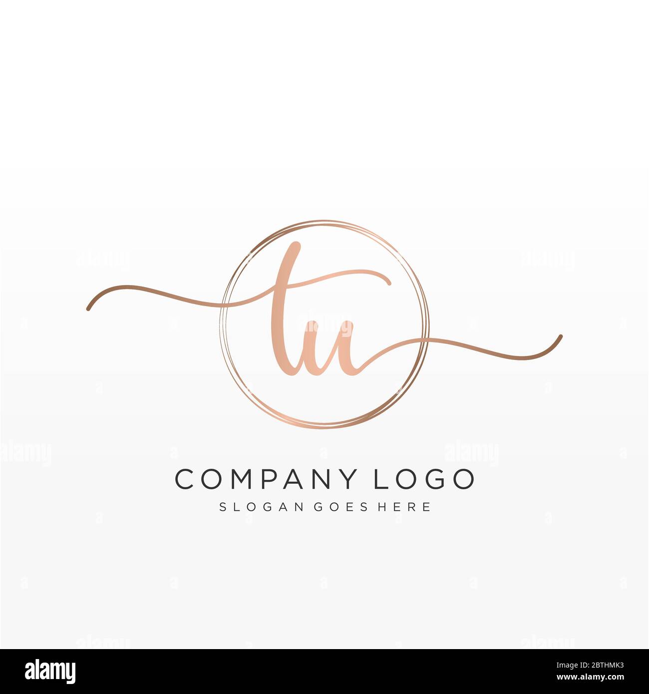 Tu letter Stock Vector Images - Alamy
