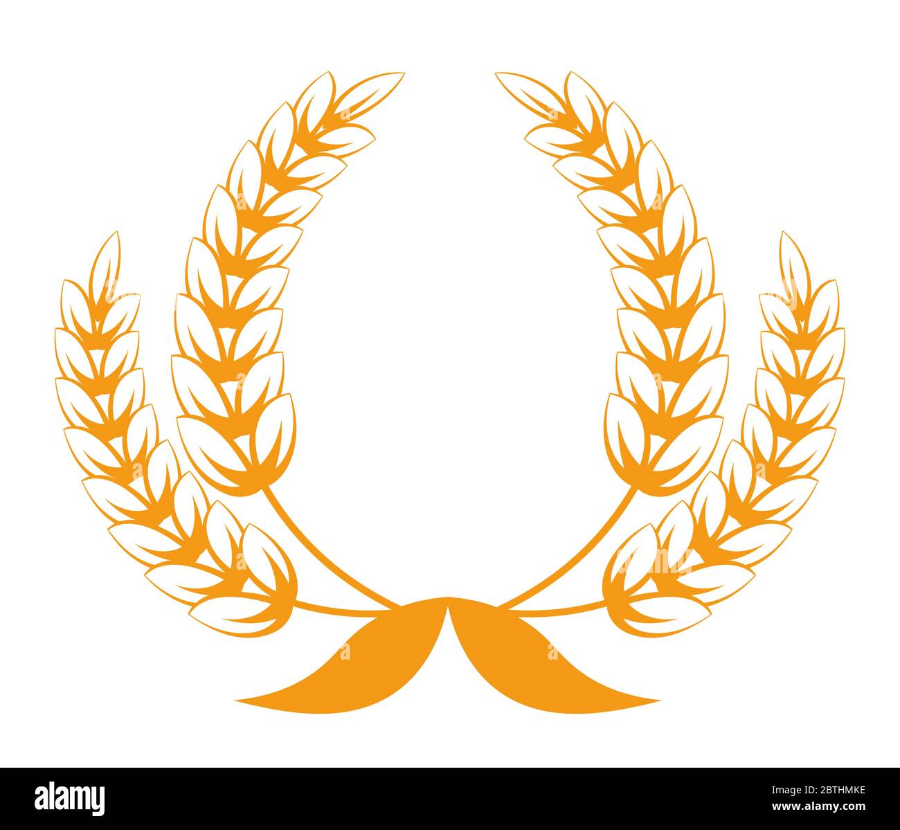 Wholegrain wheat pile Stock Vector Images - Alamy