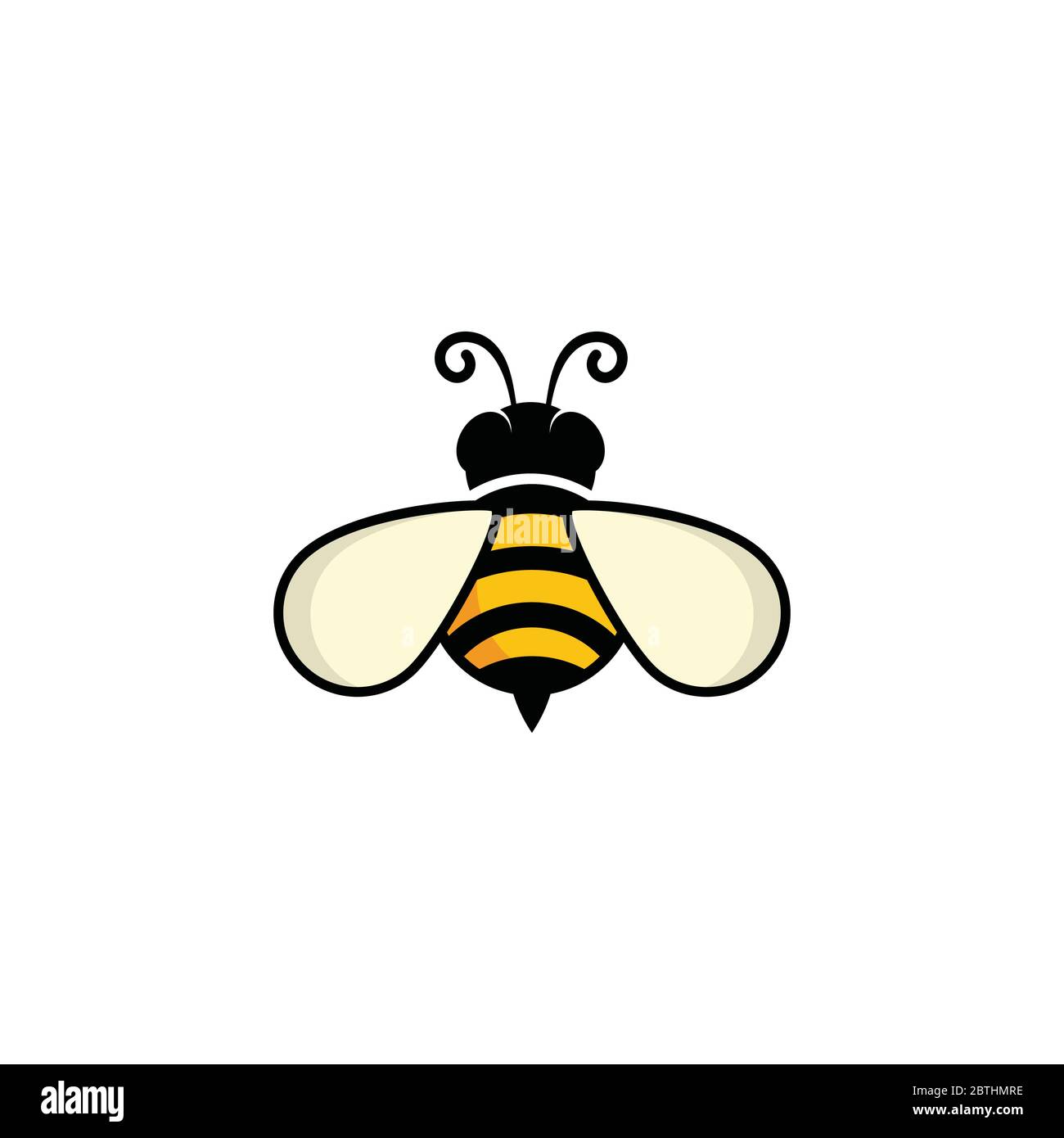 Bee vector icon illustration design template Stock Vector Image & Art ...