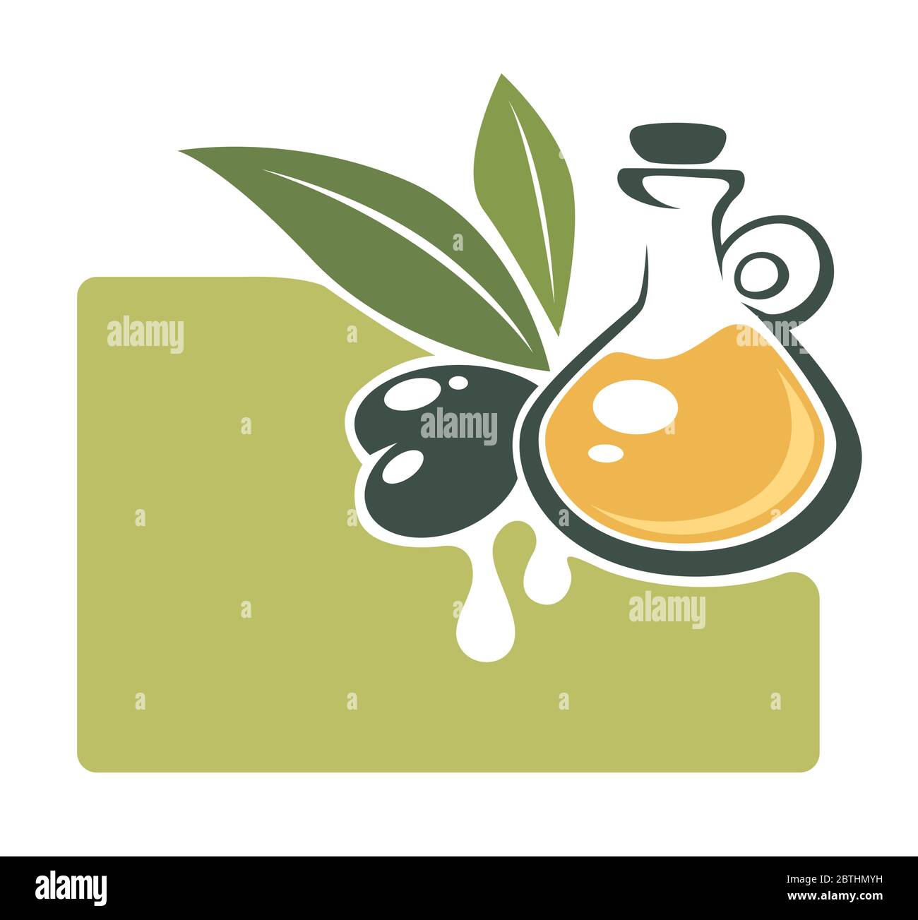 Fresh spanish extra virgin Stock Vector Images - Alamy