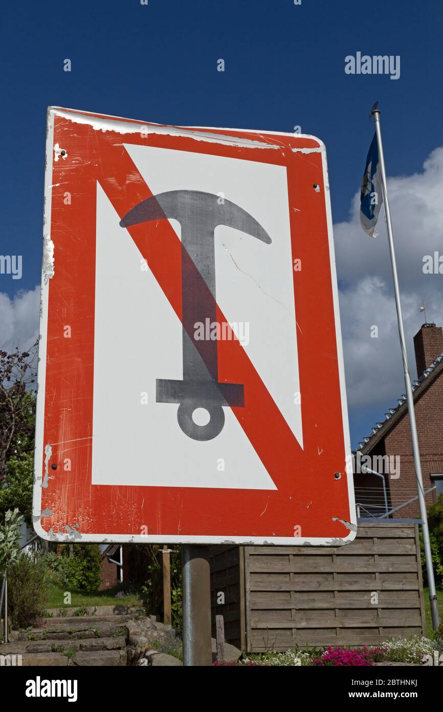 Ankern verboten hi-res stock photography and images - Alamy