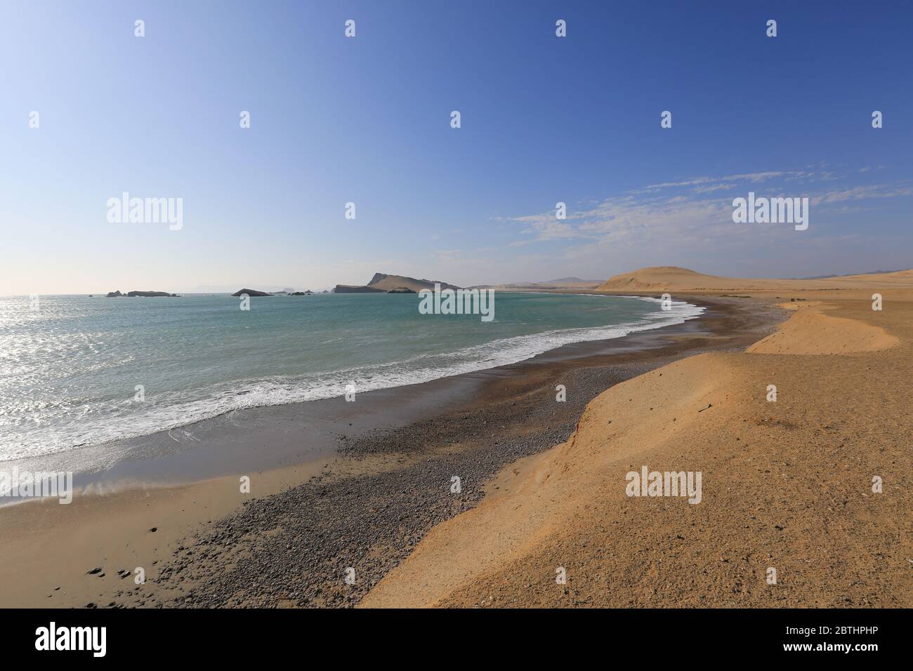 The splendid natural reserve of Paracas, Peru Stock Photo - Alamy