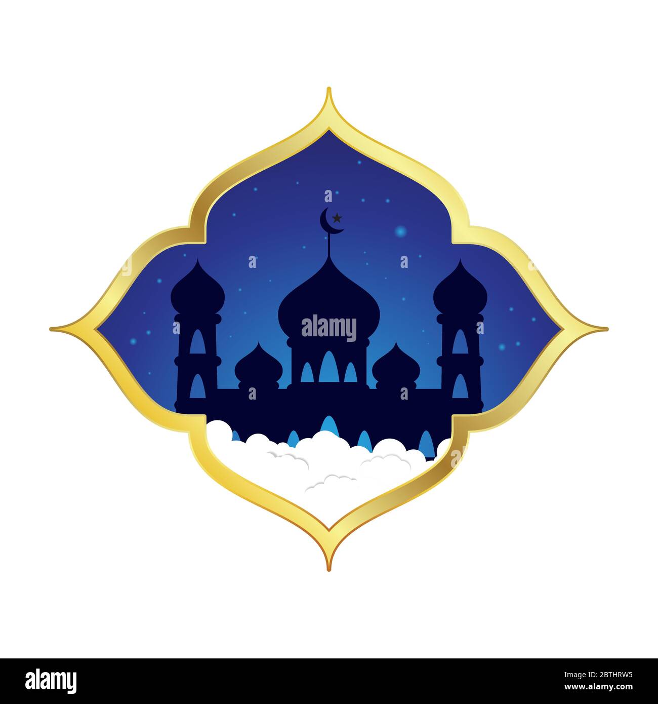 Moslem icon vector Illustration design template Stock Vector Image ...