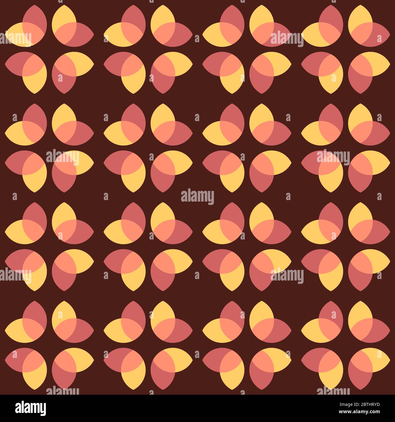 Simple abstract geometric design. Rounded repeated pattern for textile ...