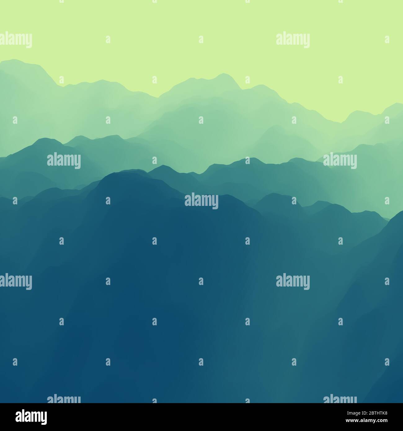 Mountain Landscape. Mountainous Terrain. Vector Illustration. Abstract ...