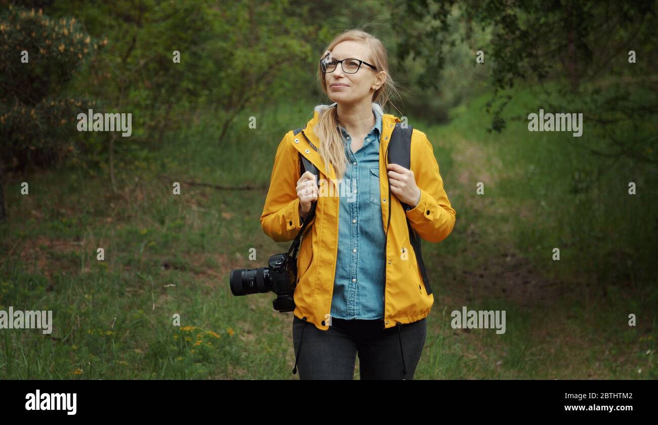 Walking through the woods hi-res stock photography and images - Alamy