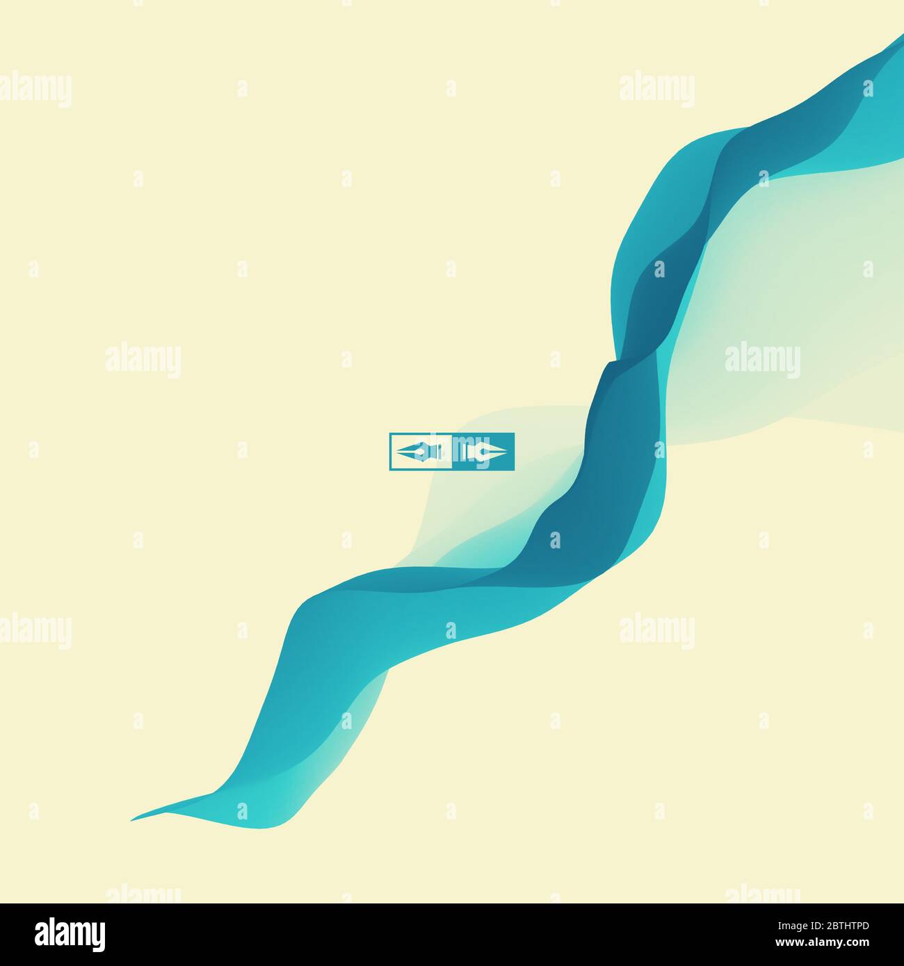 3D Wavy Background. Dynamic Effect. Abstract Vector Illustration. Design Template. Modern ...