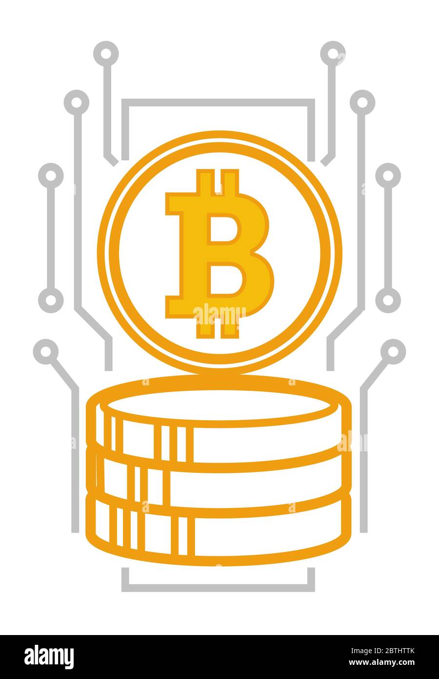 Digital monetary system Stock Vector Images - Alamy