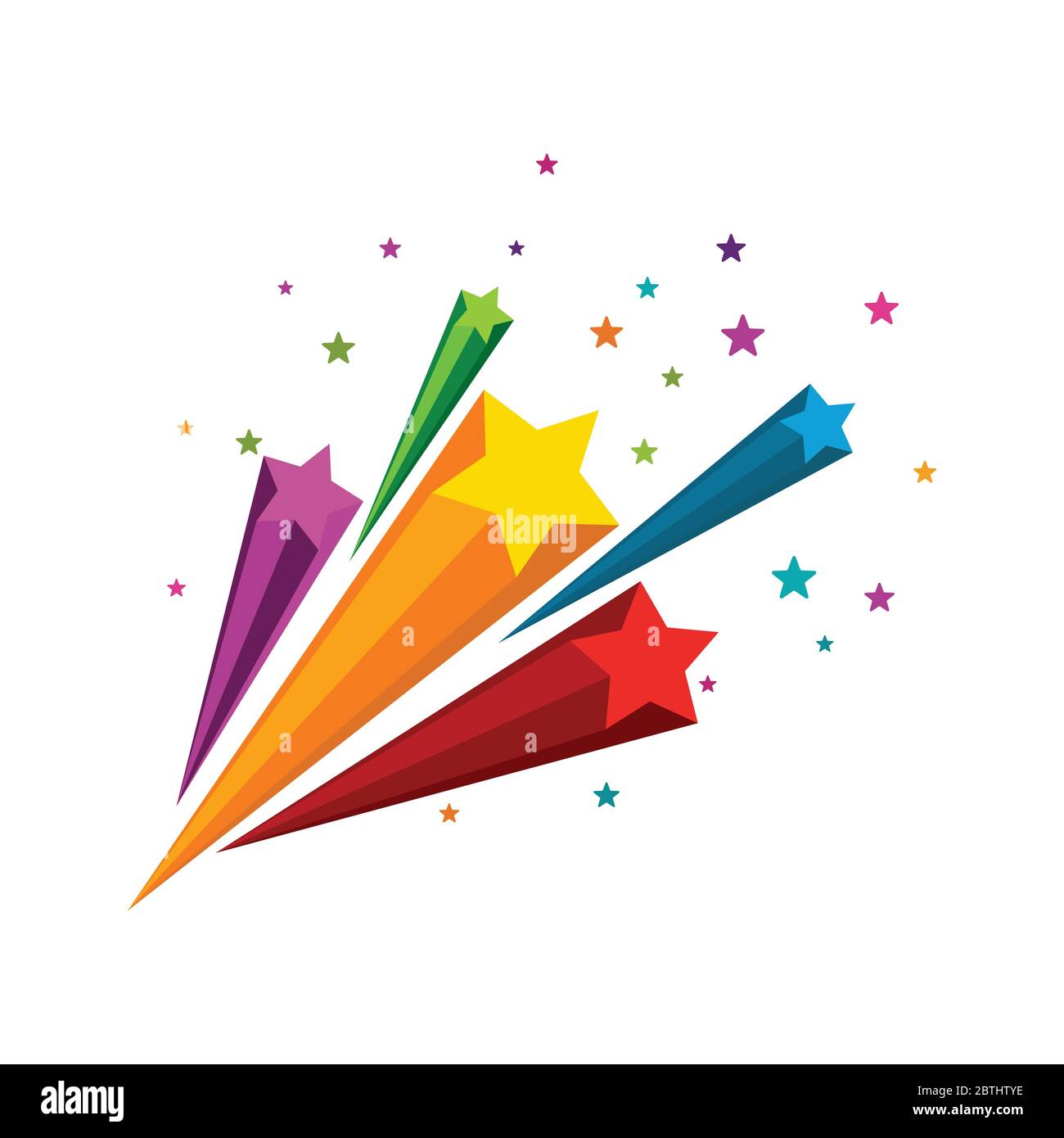 Star Background Template vector illustration design Stock Vector Image ...